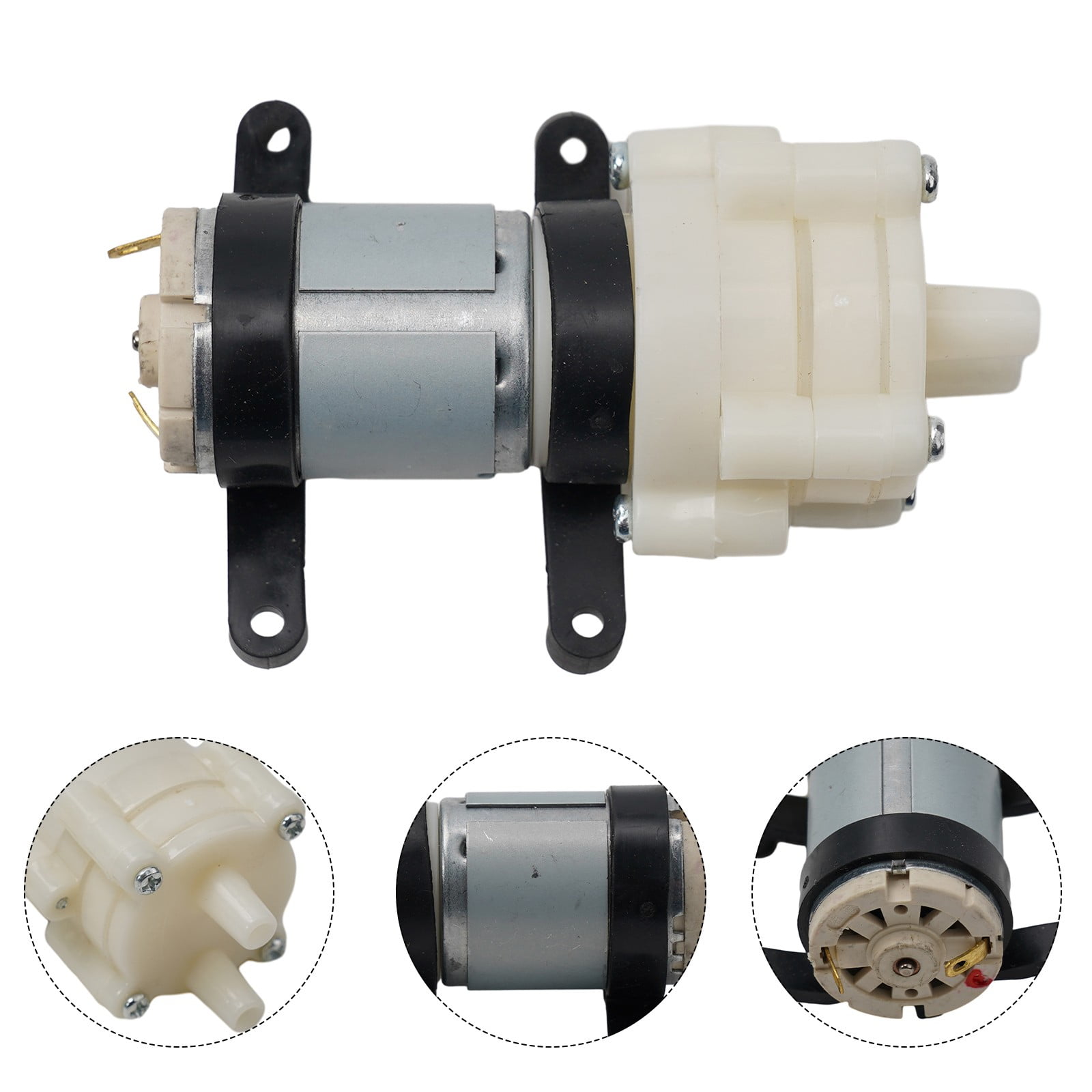 R385 Dc Diaphragm Pump for Aquarium Fish Tank, 6-12V Circular Air Pump ...