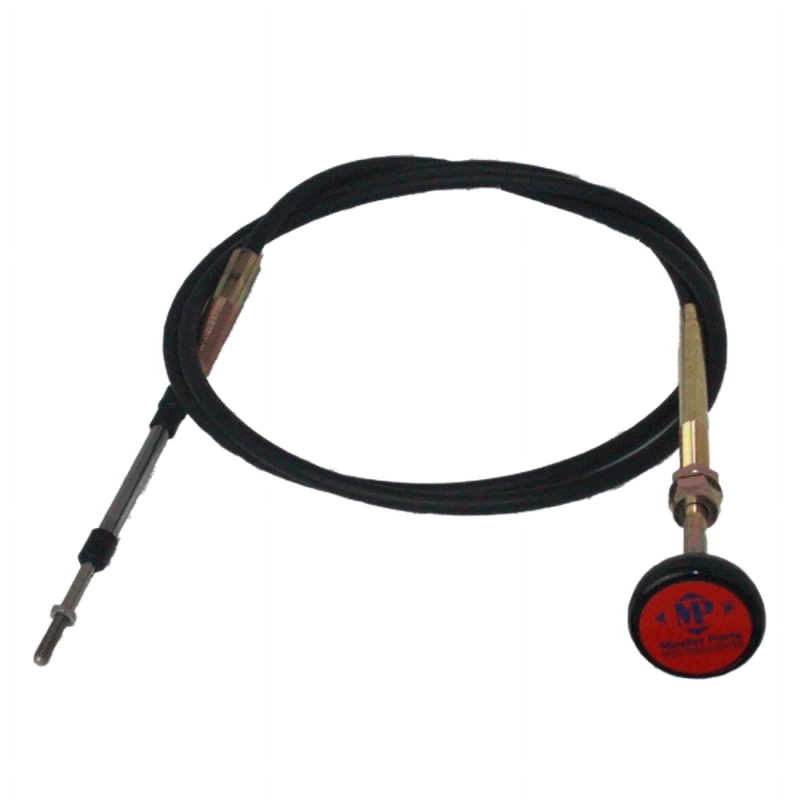 R38DR3X06 PTO Control Cable Assembly 72 Inches Long SS Core Wire 1/4 ...