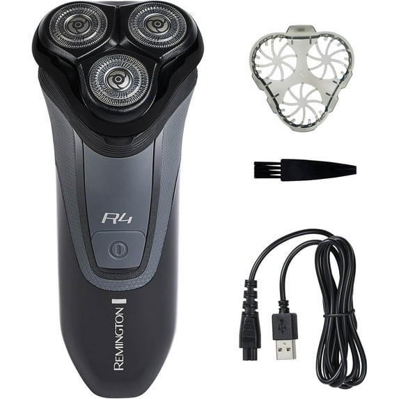 REMINGTON R4 Style Series Rotary Electric Shaver for Men, Cordless ...