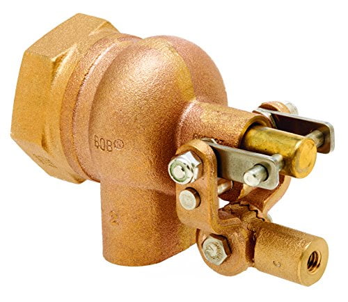 R605T High Turbo Series Bob Red Brass Float Valve, 2" NPT Female Inlet ...