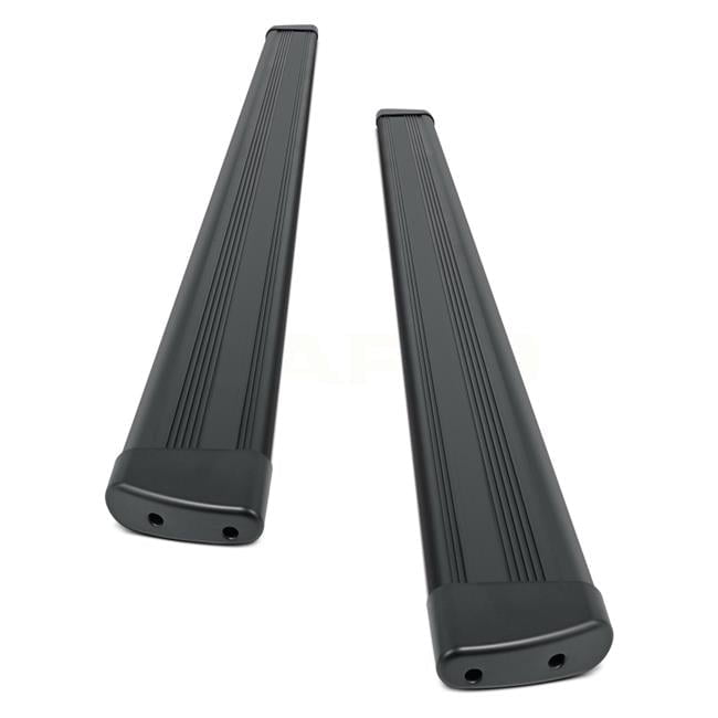 R66 Series 3 in. Round Side Steps - Black - Walmart.com