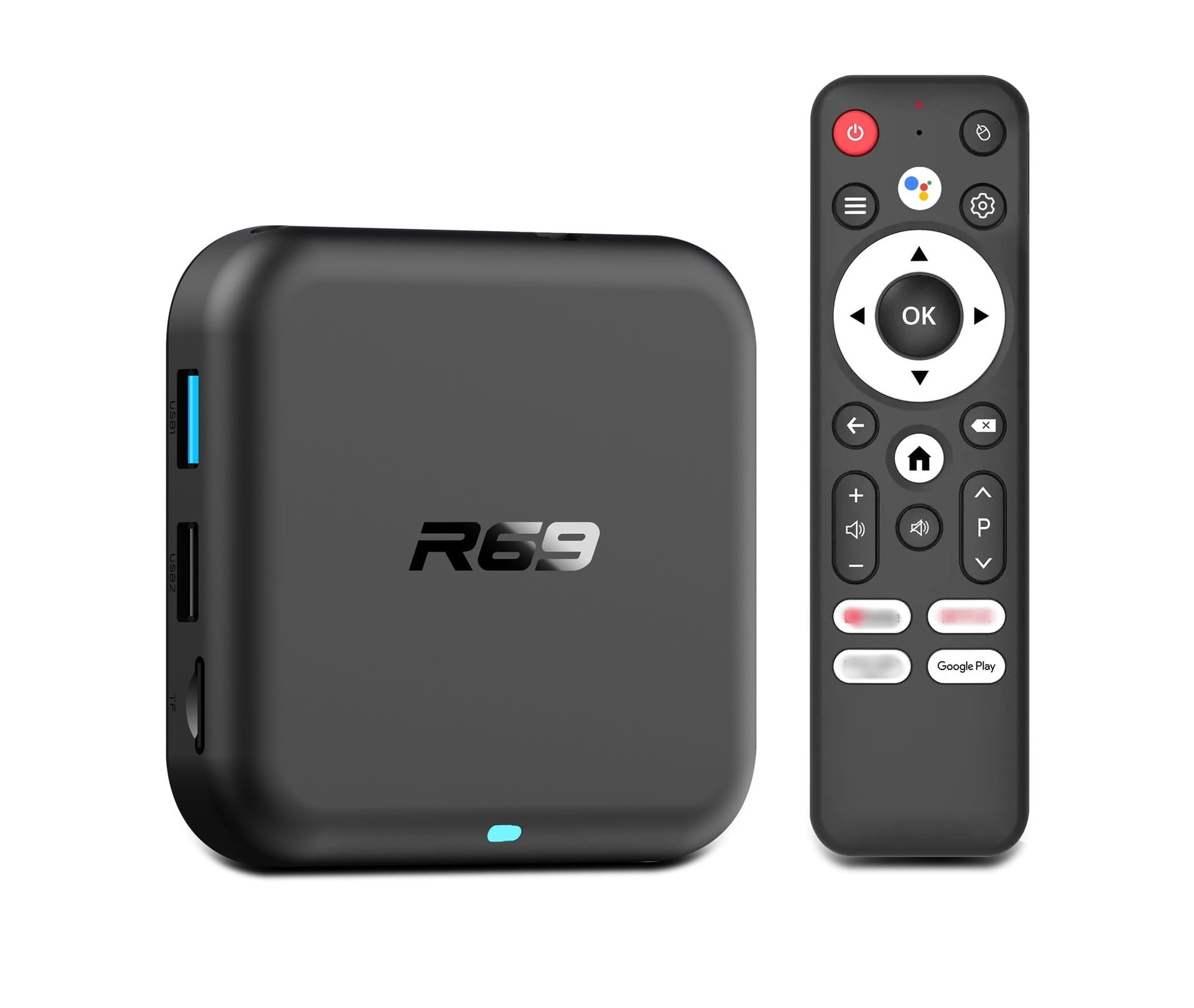 R69 Android 14.0 TV BOX - 2GB RAM16GB ROM, WiFi 6, 4K Support, USB 3.0 ...