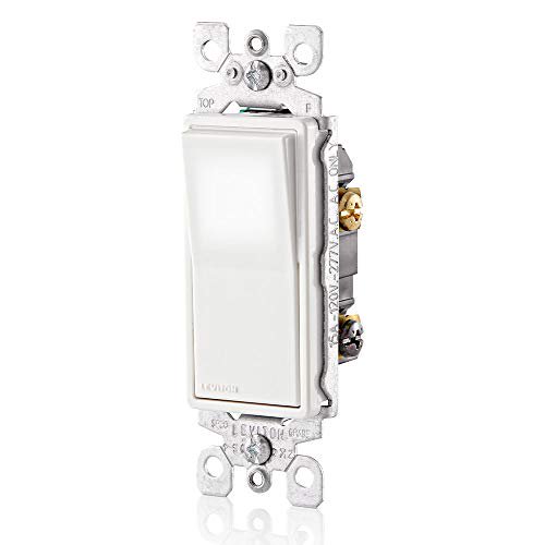 R72 05613 0Ws 15 Amp White Illuminated Light Switch - Walmart.com