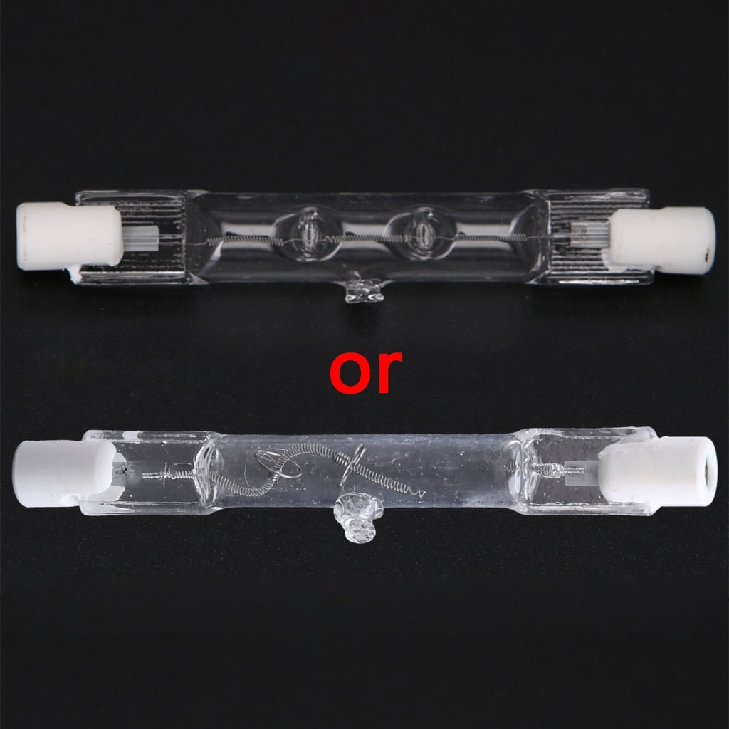 R7S Halogen Linear Light Bulb 100W/150W/500W 78mm/118mm Double Ended AC ...