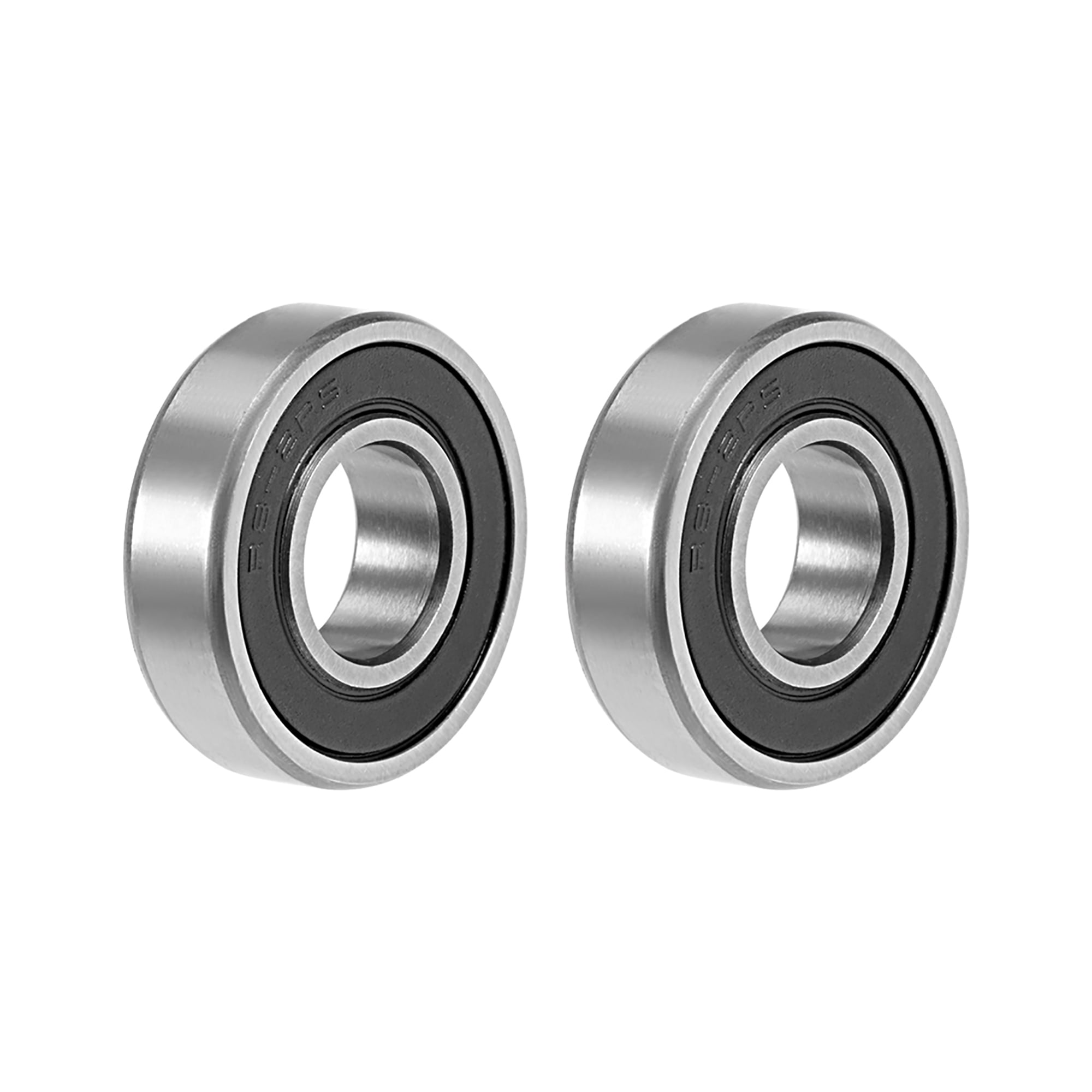 R8-2RS Ball Bearing 1/2"x1-1/8"x5/16" Double Sealed Chrome Bearings 2pcs - Walmart.com