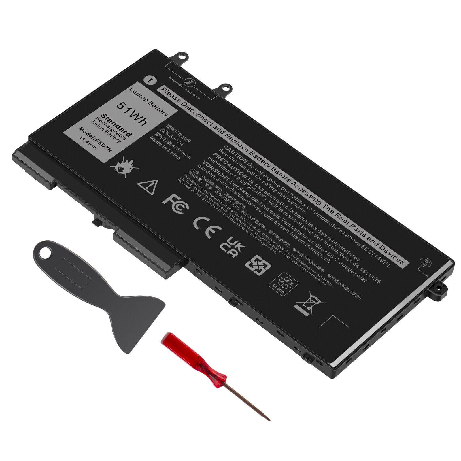 R8D7N Battery for Dell Precision 3540 3550 Latitude 5400 5500 5510 5410 ...