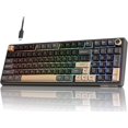 R98 Wired Mechanical Keyboard, 96% Creamy Gaming Keyboard Backlit with ...