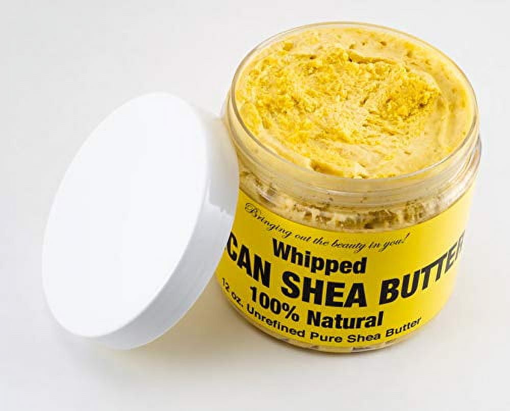 RA Cosmetics Whipped Shea Butter Baby Powder 12oz, Natural African Shea ...