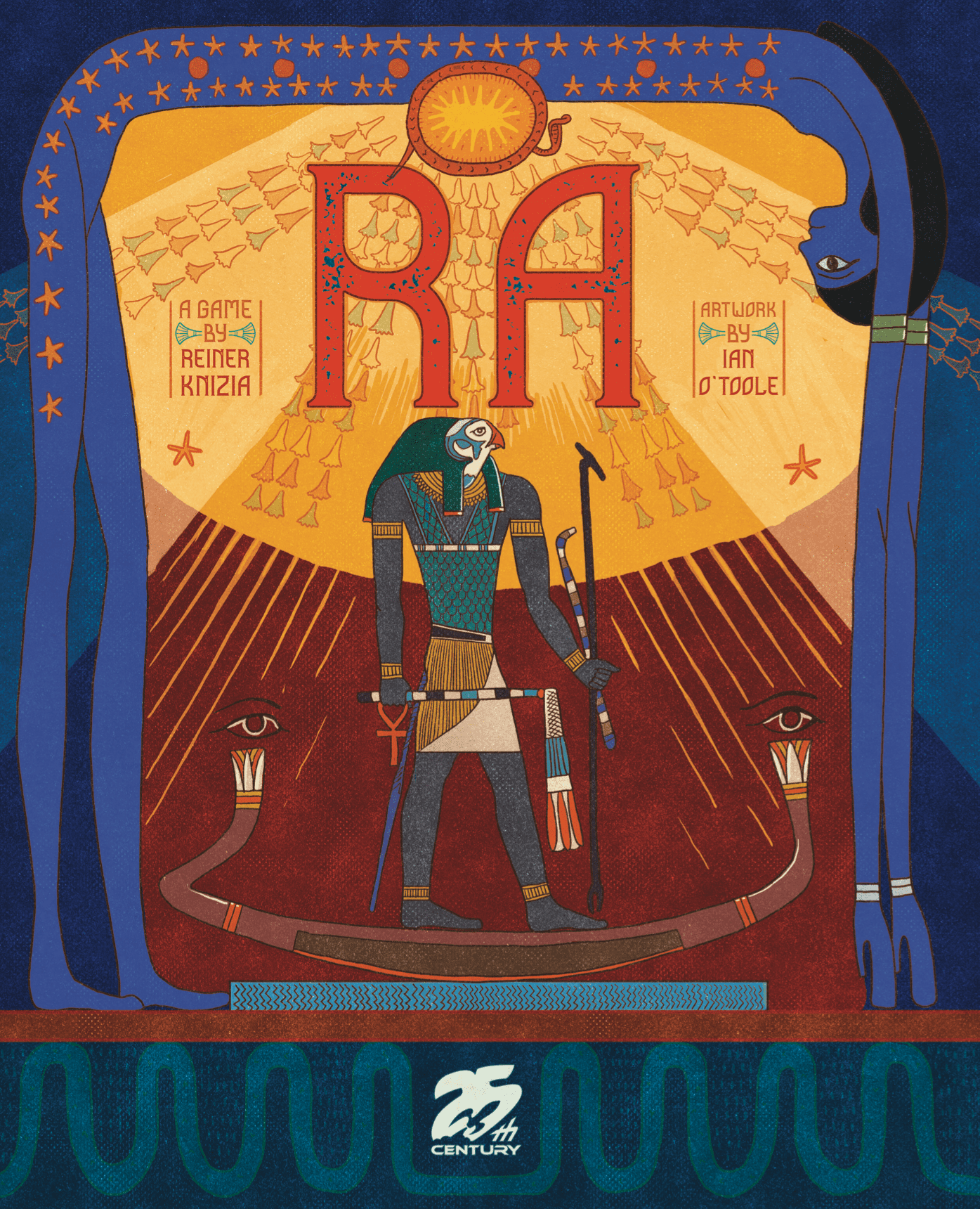 RA , Classic Award Winning Bidding Strategy Board Game for 2 to 5 ...