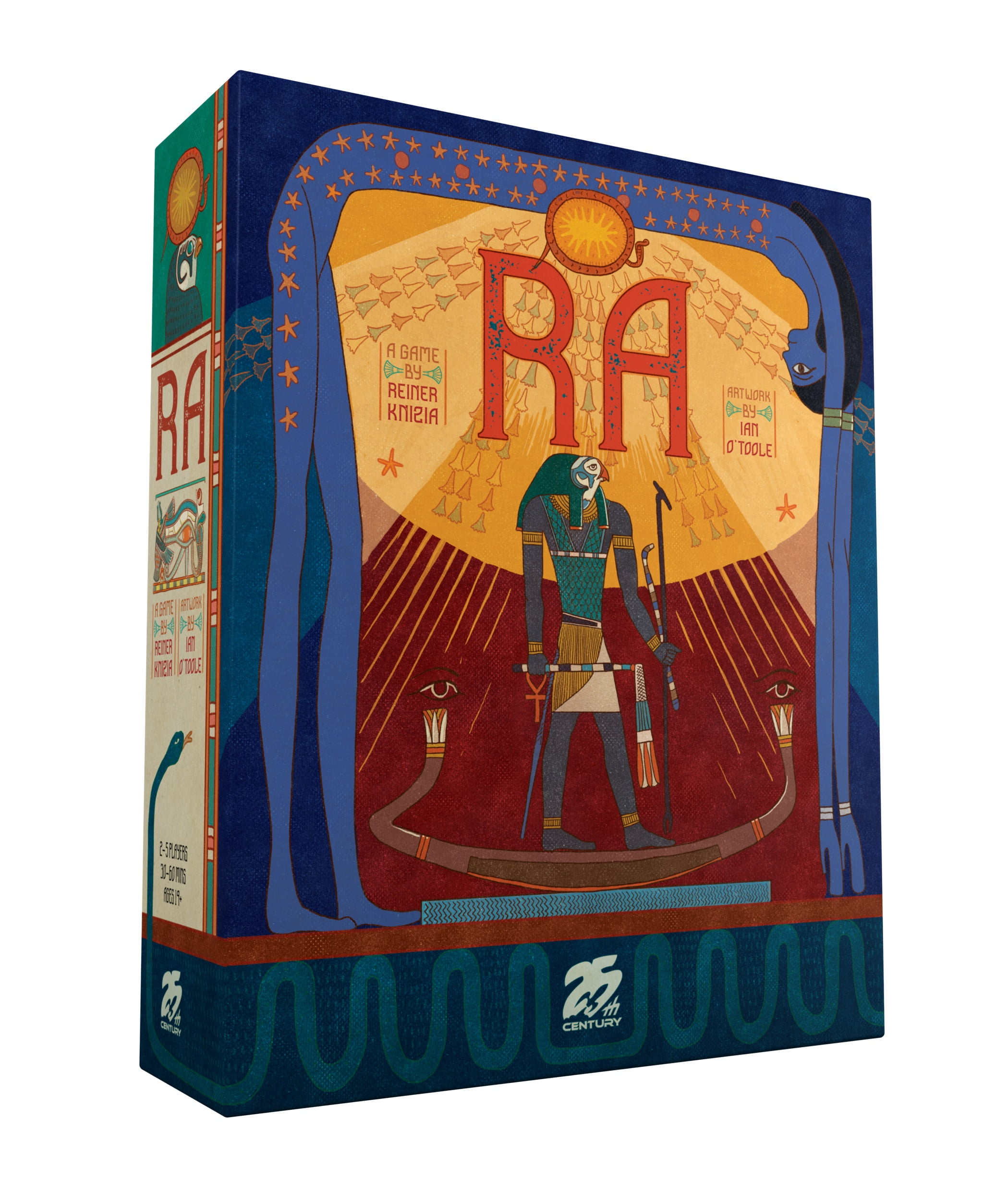 RA, Reiner Knizia's Bidding Strategy Board Game, 2-5 Players, 25th ...