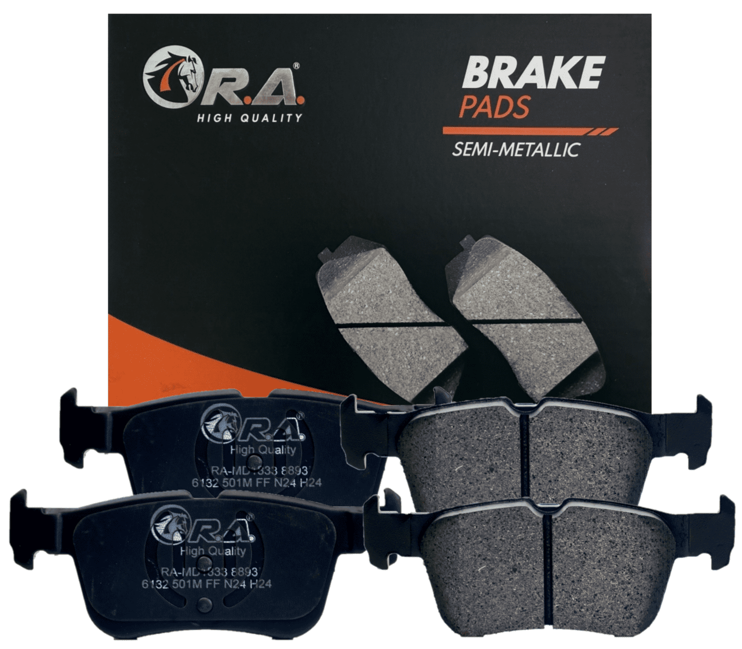 RA-MD1833 Rear Disc Brake Pads for Ford Bronco Edge Escape Maverick ...