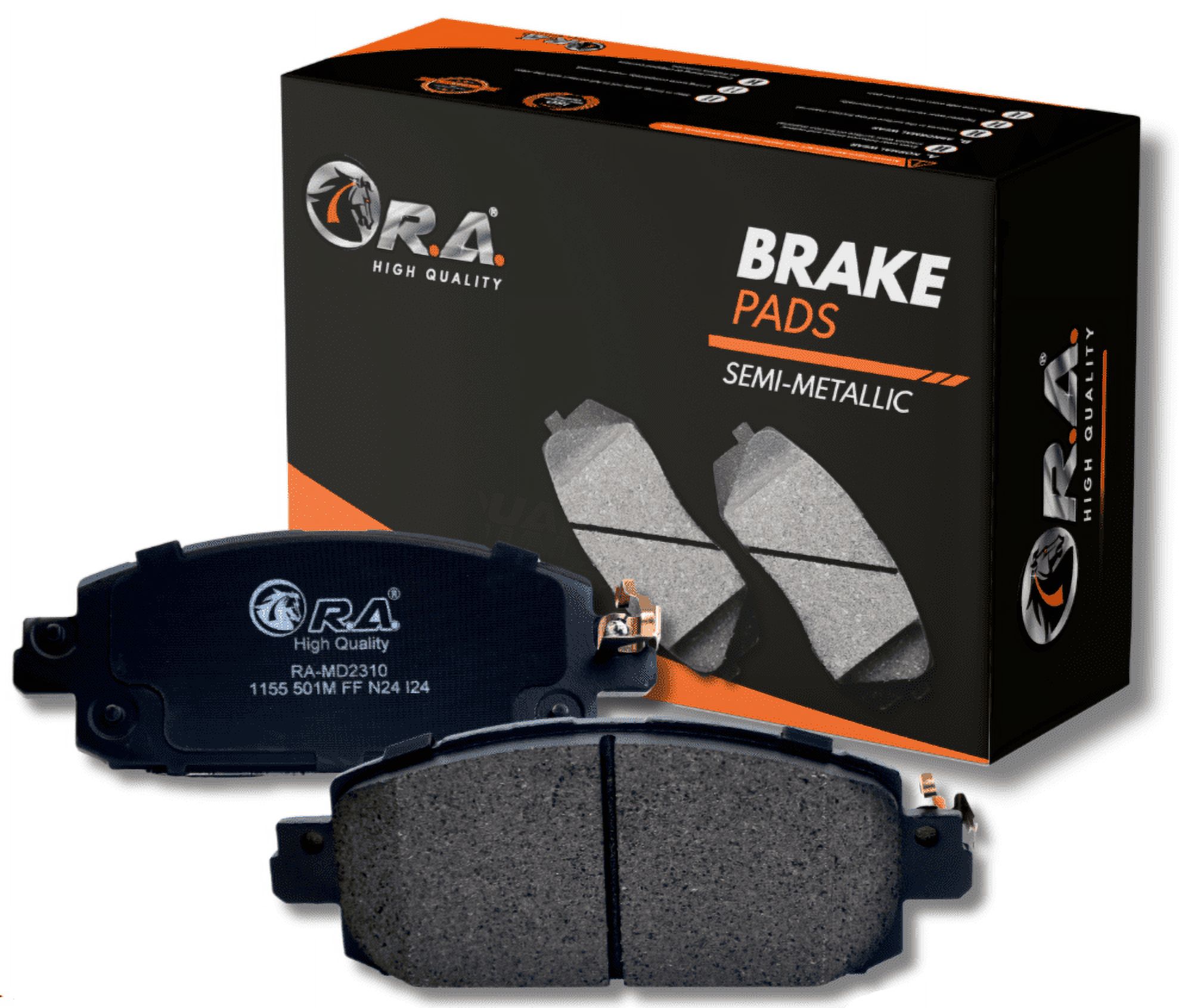 RA-MD2375 Front Disc Brake Pads For Nissan ROGUE 2021-24 1.5L 2.5L Only ...