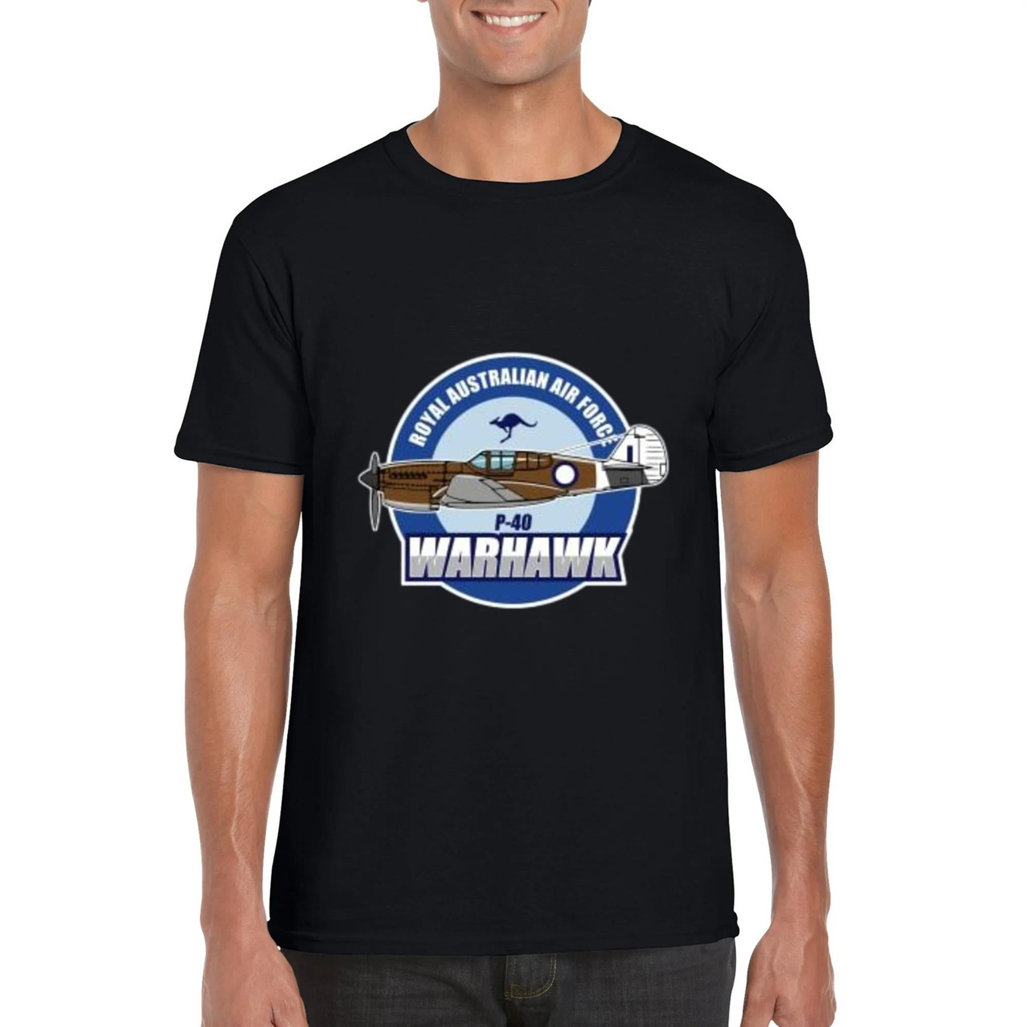 RAAF P 40 Warhawk Royal Australian Air Force WWII Plane T-Shirt, for ...