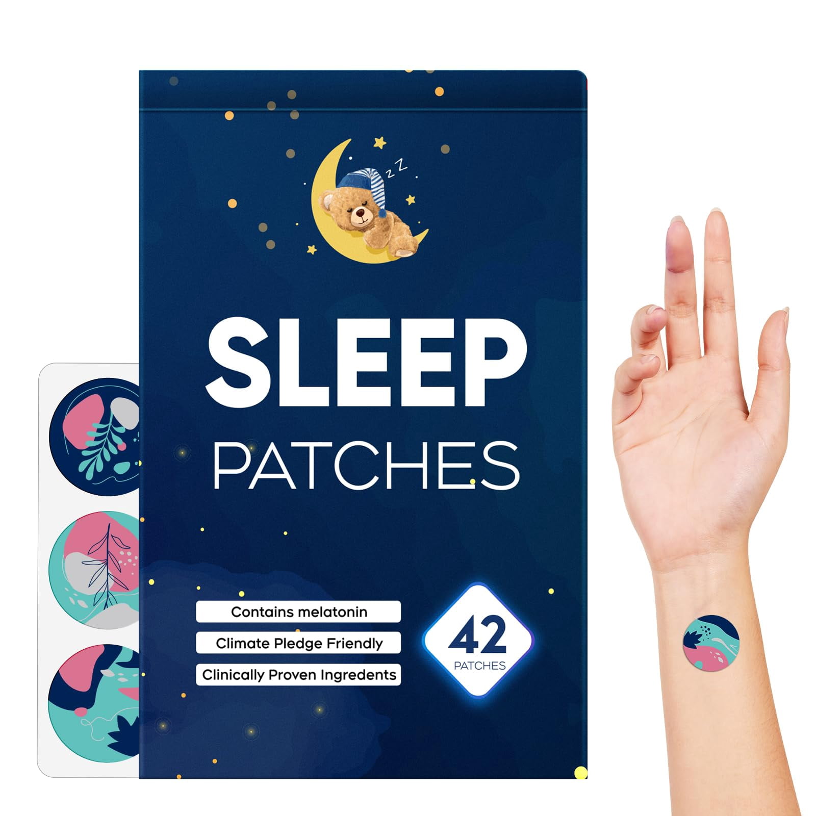 RAAYAM Sleep Patches for Adults, Sleep Patches, Easy-to-Apply Sleep ...