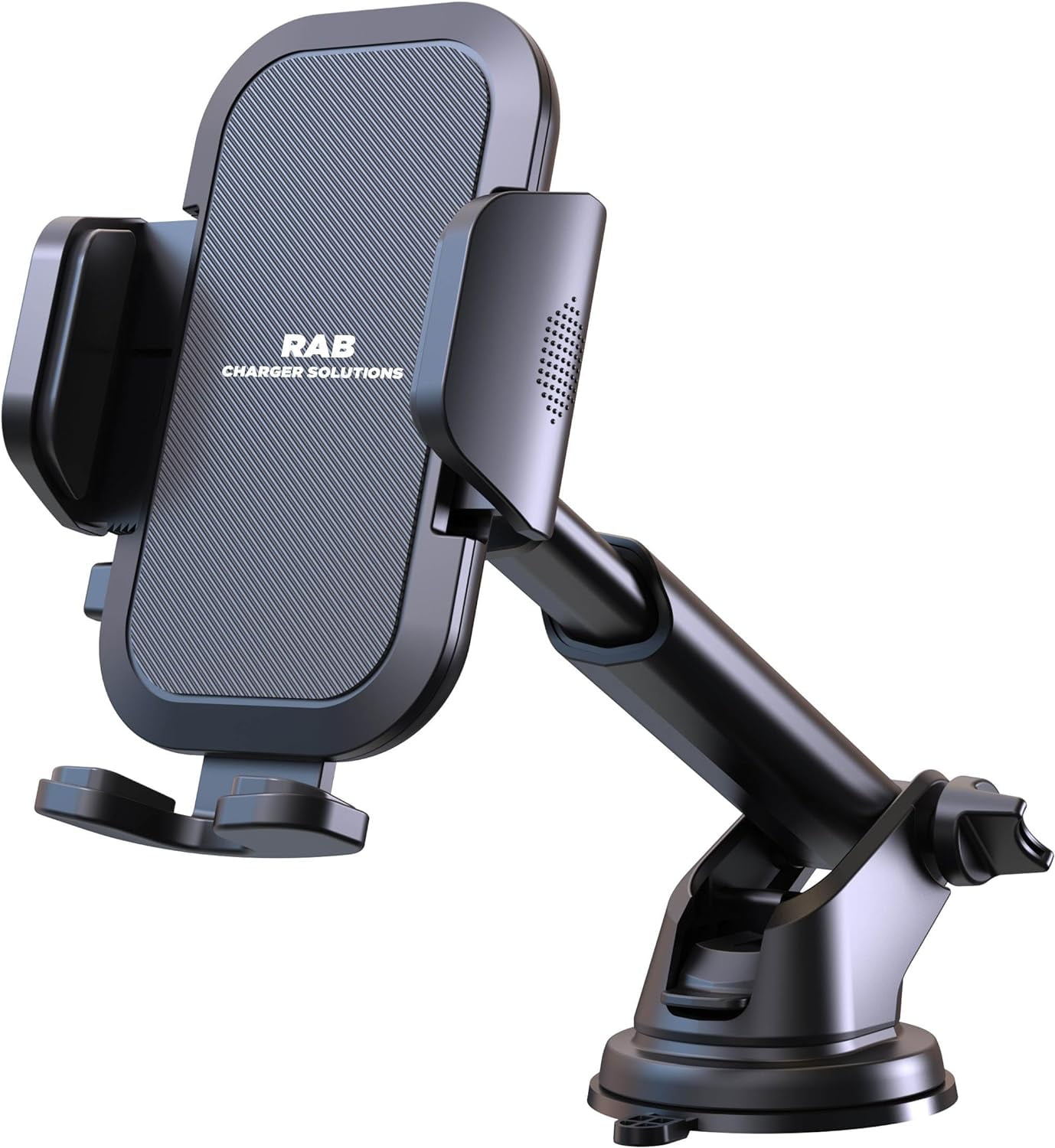 RAB CHARGING SOLUTIONS Car Phone Mount 3-in-1 Dashboard Vent Windshield ...