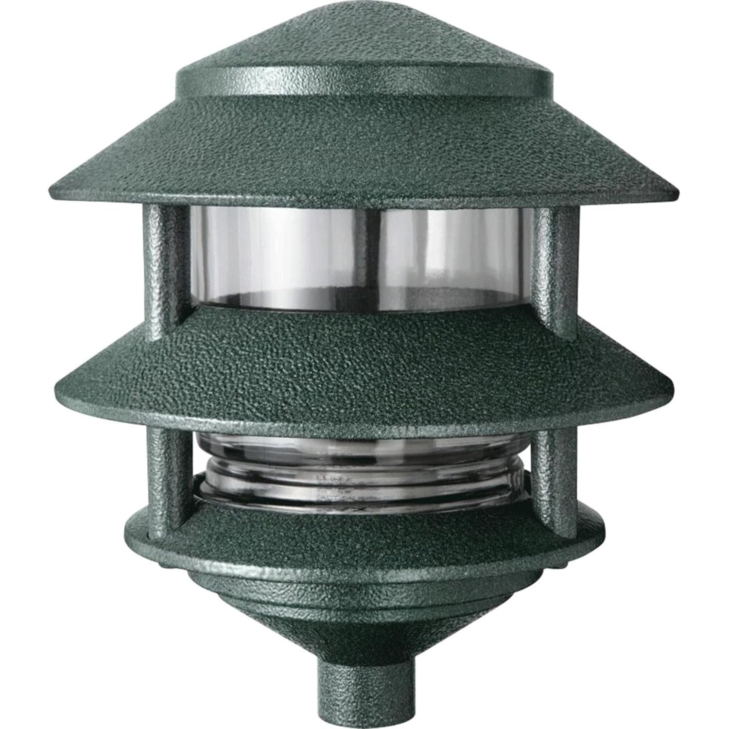 RAB Lighting LL322VG Incandescent 3 Tier Lawn Light, A-19 Type, 75W ...