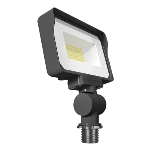 RAB Lighting X34XS Adjustable General Purpose Flood Light, 3000K/4000K ...