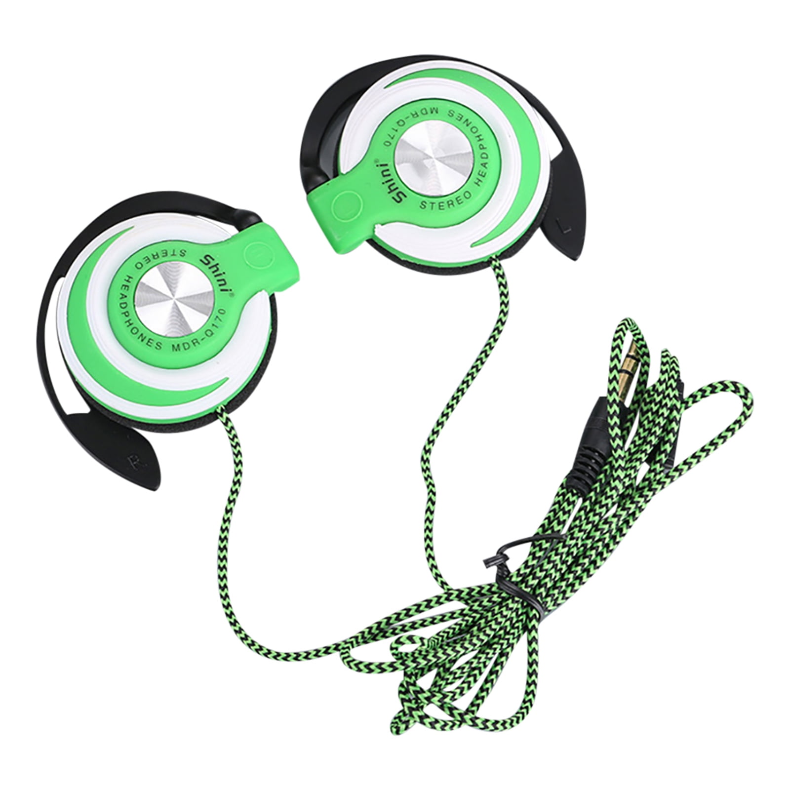 RABBITH Flexible Rubber Ear-hook Clip-on Headphones Headset with Over ...
