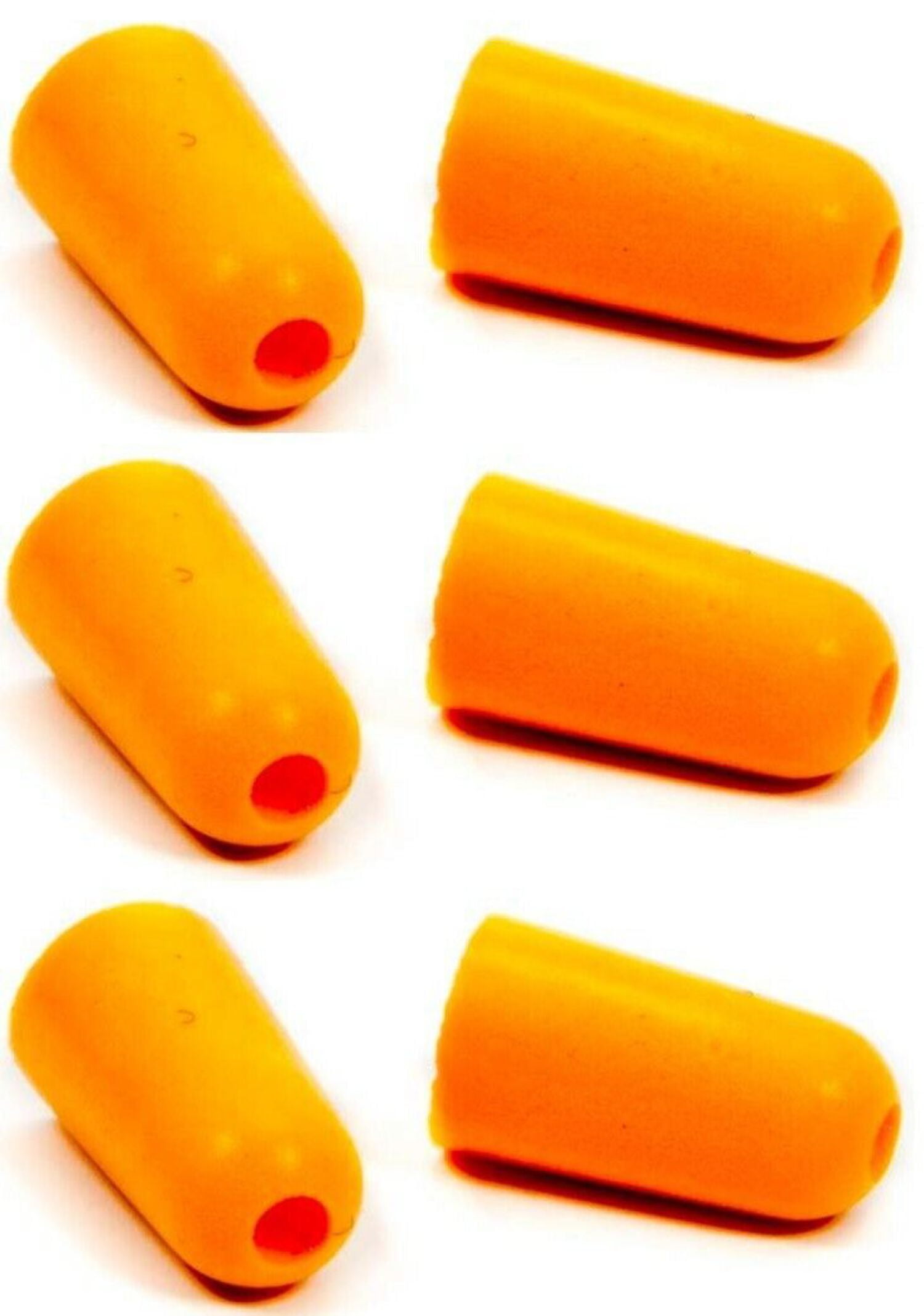 RACECEIVER Orange Replacement Earpieces for Semi Pro Ear Piece Earpiece 3 Pair - Walmart.com