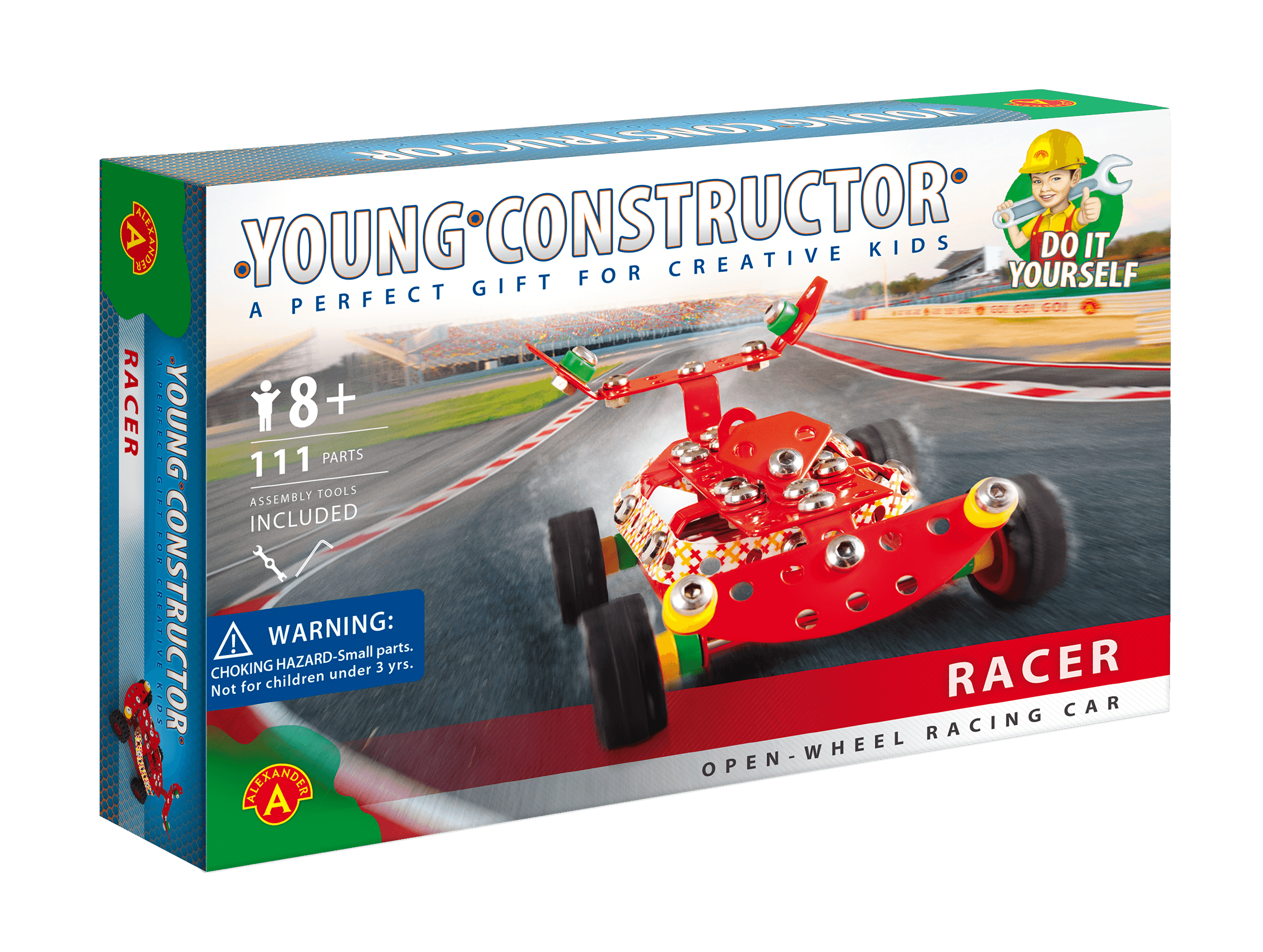 RACER (RACING CAR) - ERECTOR SET BY STEM KIDS TOYS - Young Constructor ...