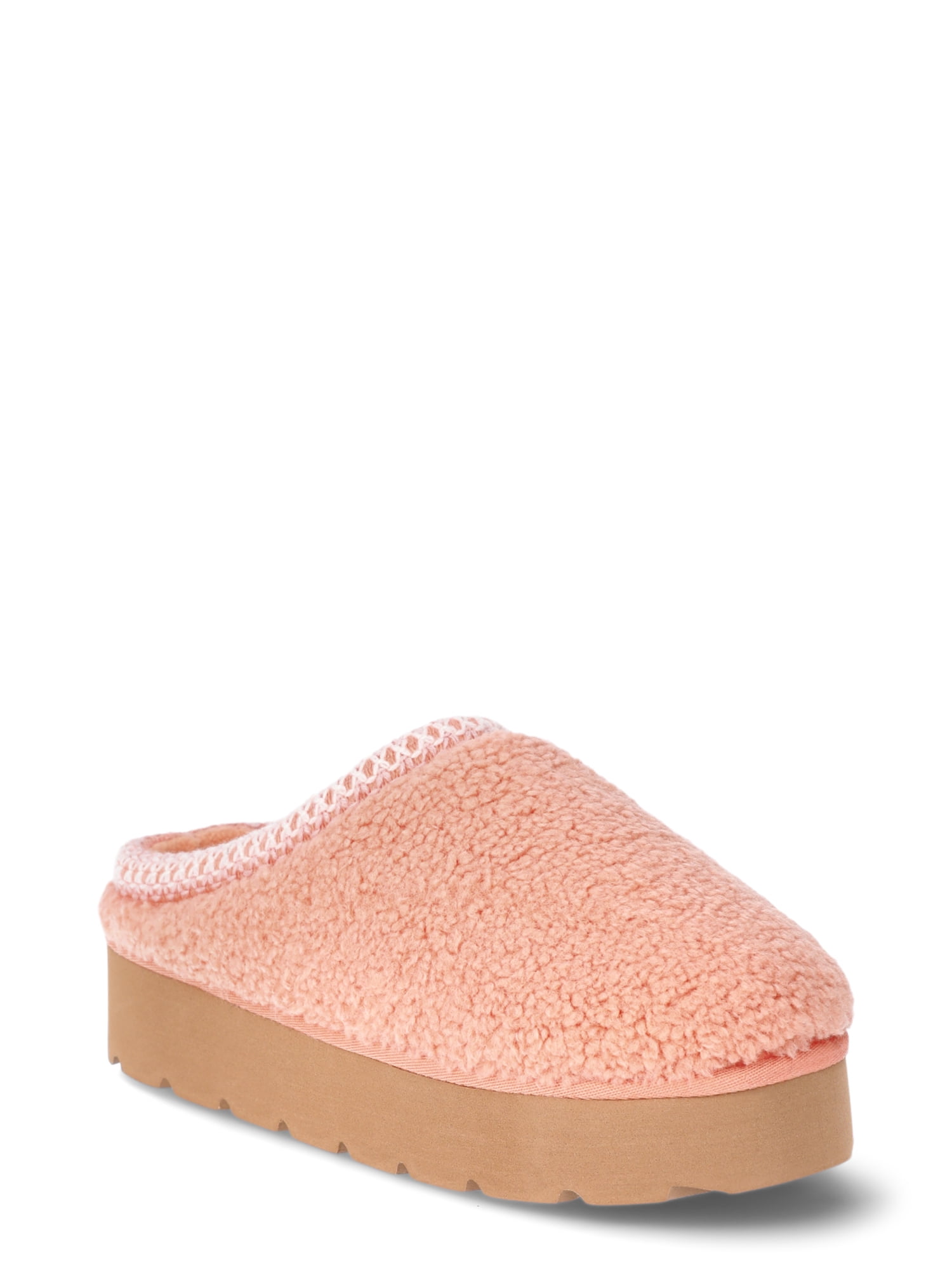 RACHEL Rachel Roy Women's Platform Cozy Scuff Slippers - Walmart.com