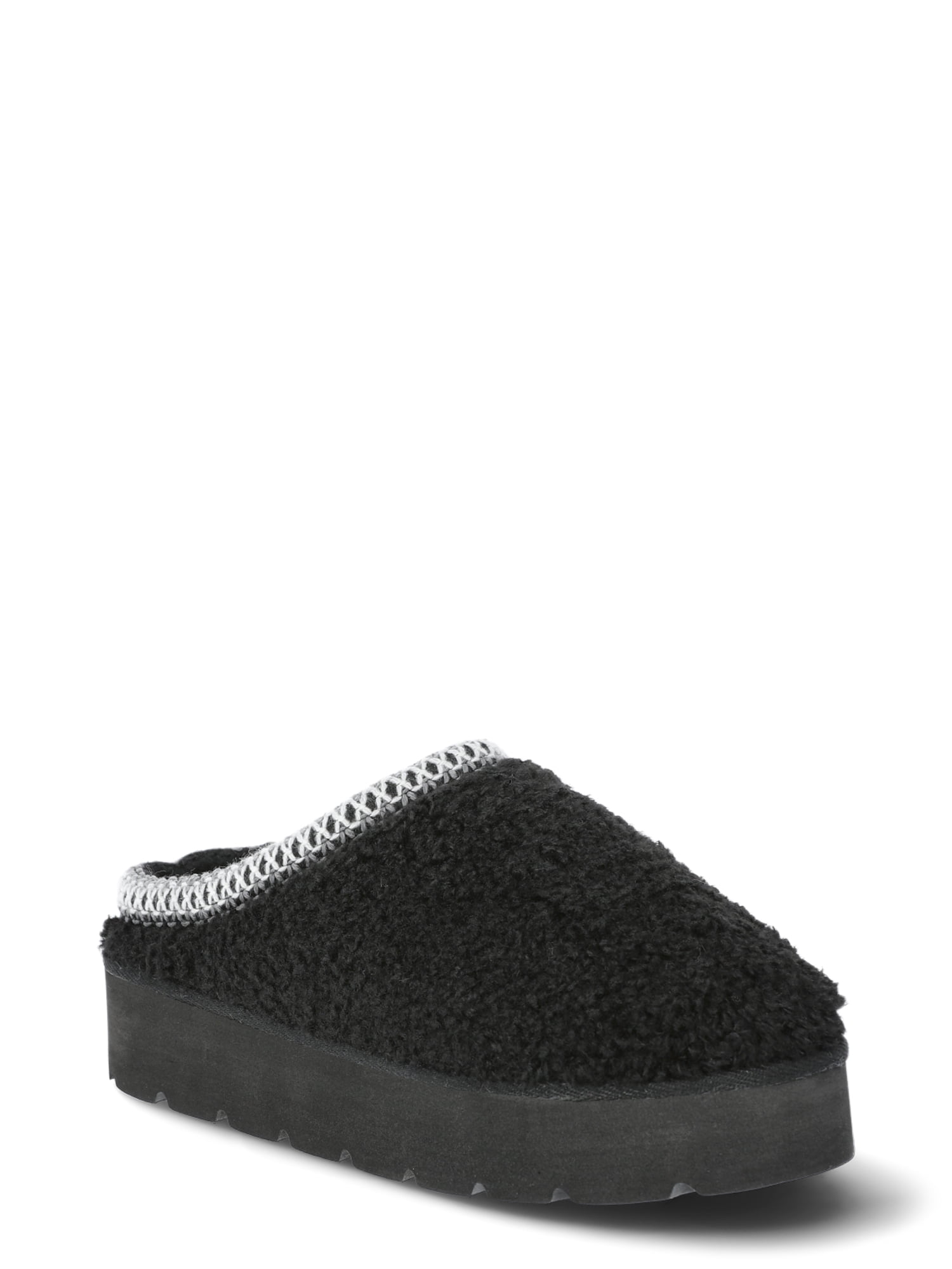 RACHEL Rachel Roy Women's Platform Cozy Scuff Slippers - Walmart.com