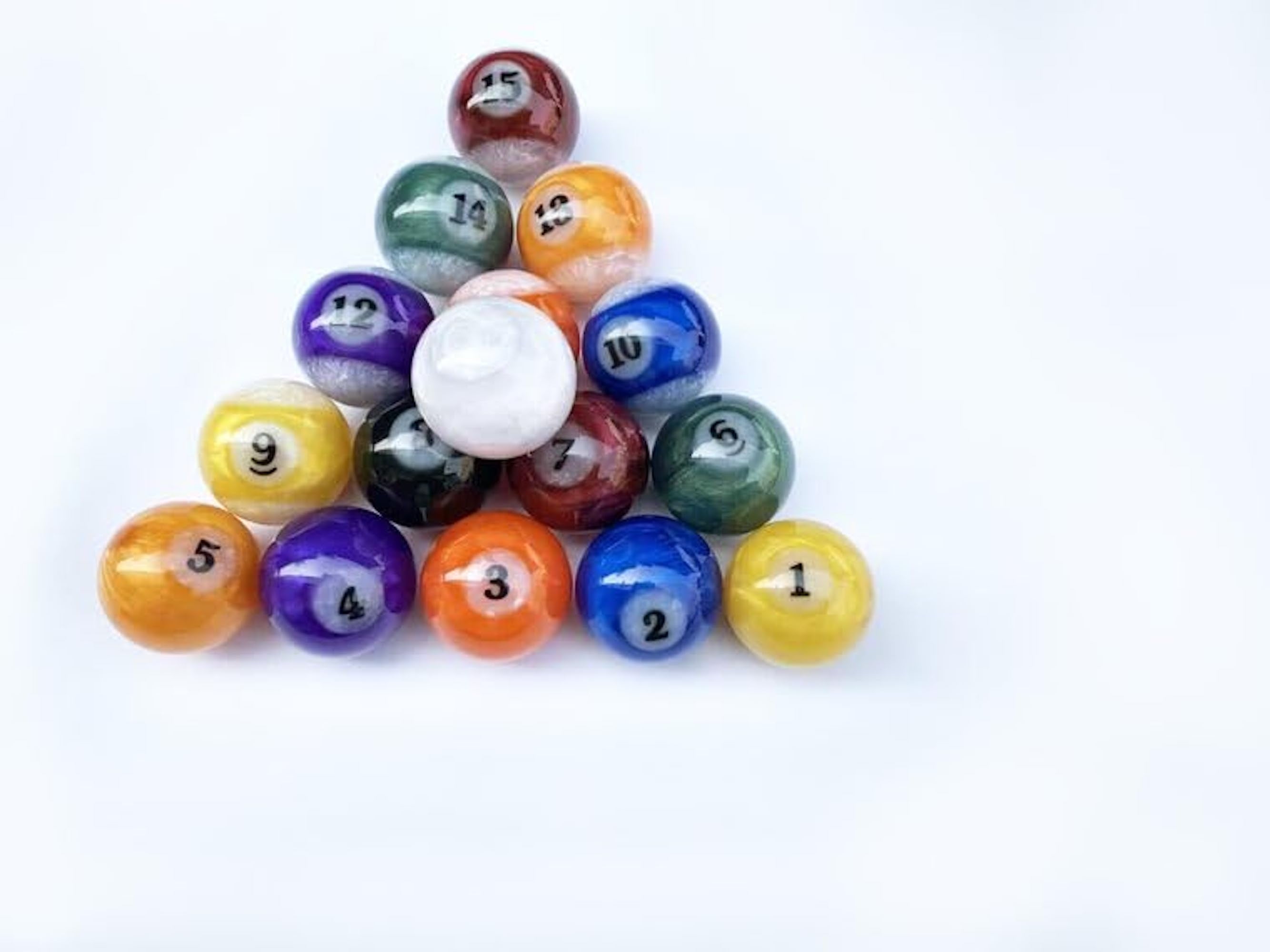 RACK Cosmic #2.25 Standard Billiard Ball Set - Walmart.com