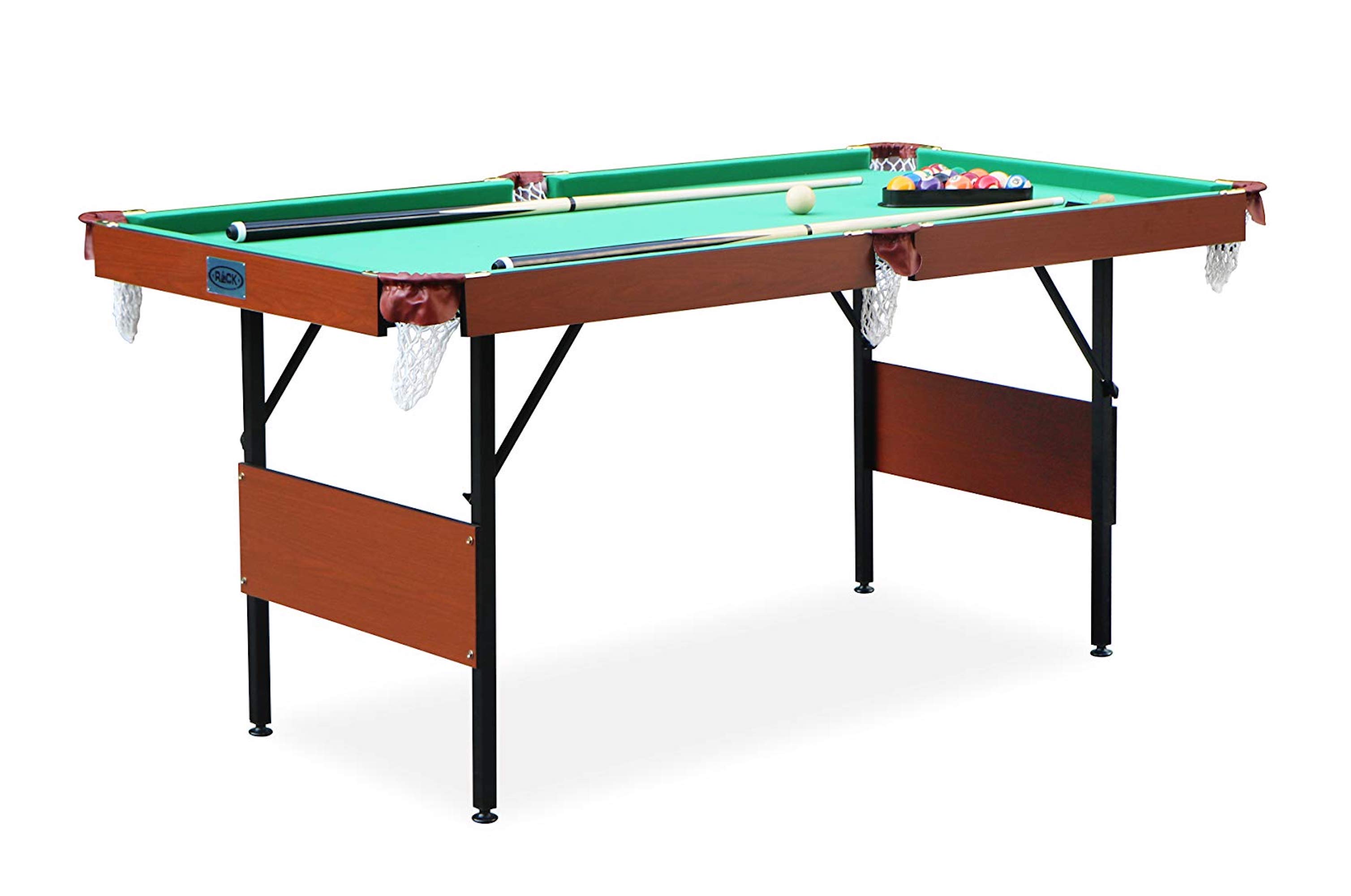 Hathaway Pool Table Billiard Accessory Kit with Cues, Rack, Chalk ...