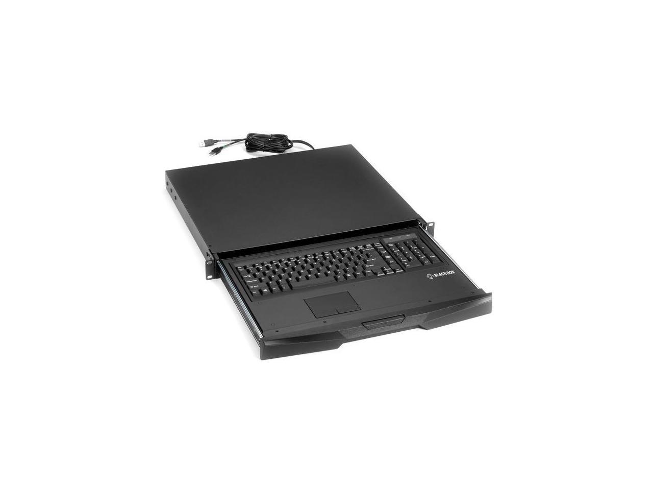 RACKMOUNT KEYBOARD TRAY WITH TOUCHPAD - SLIDING, 1U, 19INW X 16.5IN D ...