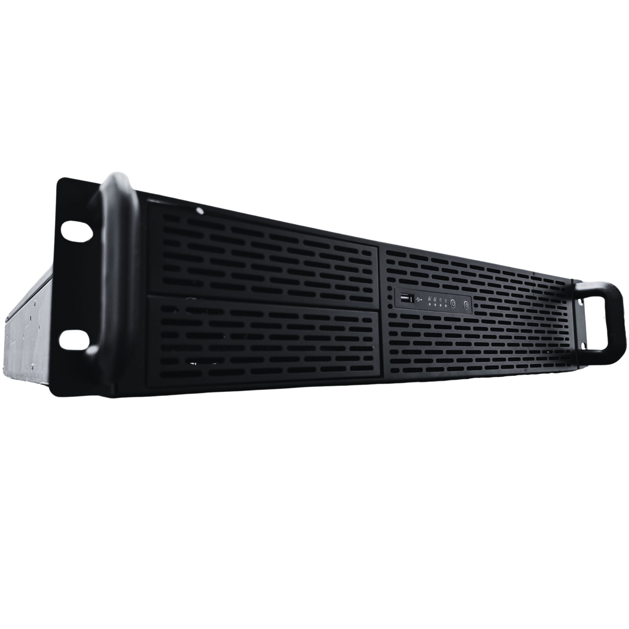 RACKOWL 2U Server Chassis, Rackmount Server Case; 8x HDD Bays (6*3.5 ...