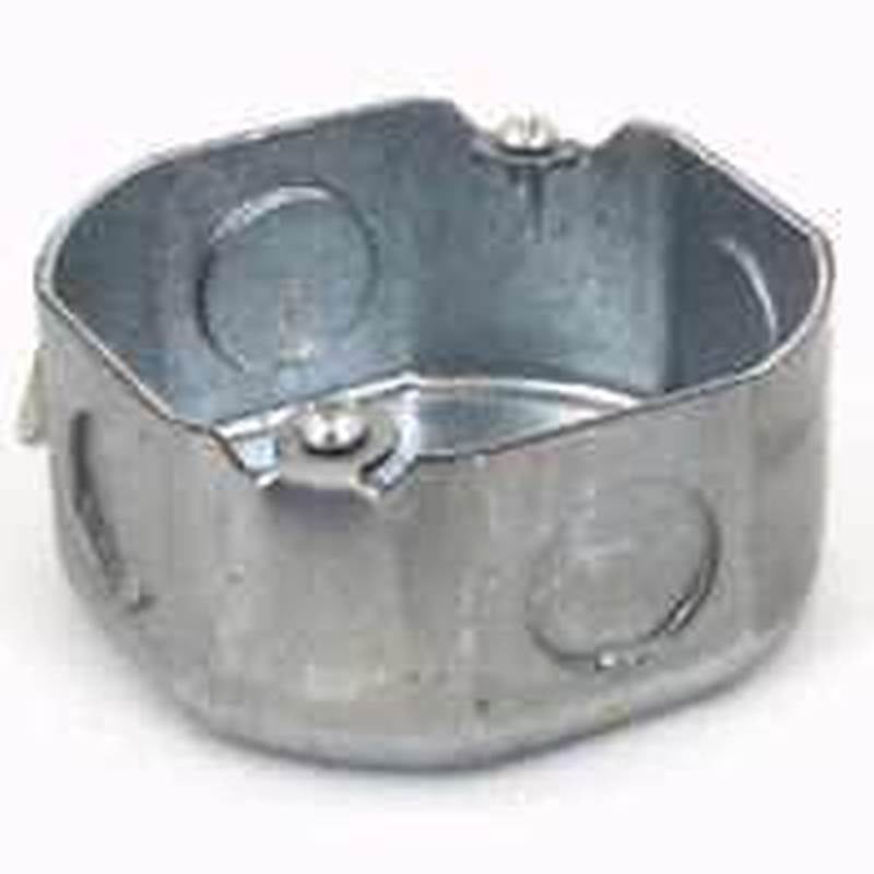RACO 110 Octagon Box 1-Gang Steel Gray - Walmart.com