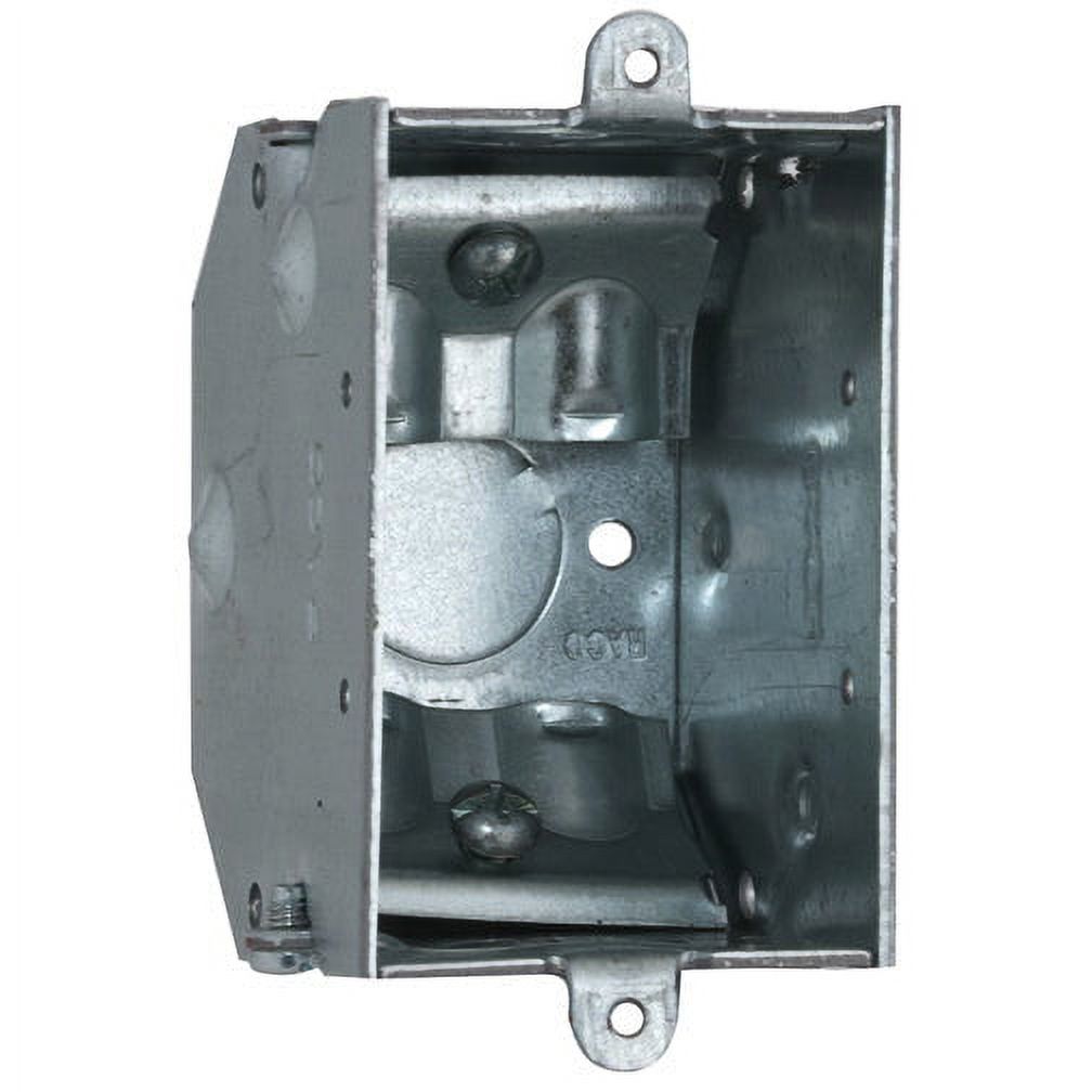 RACO 473 Leveling Bumps Switch Box w/Nonmetallic Sheathed Clamp, 3" x 2 ...