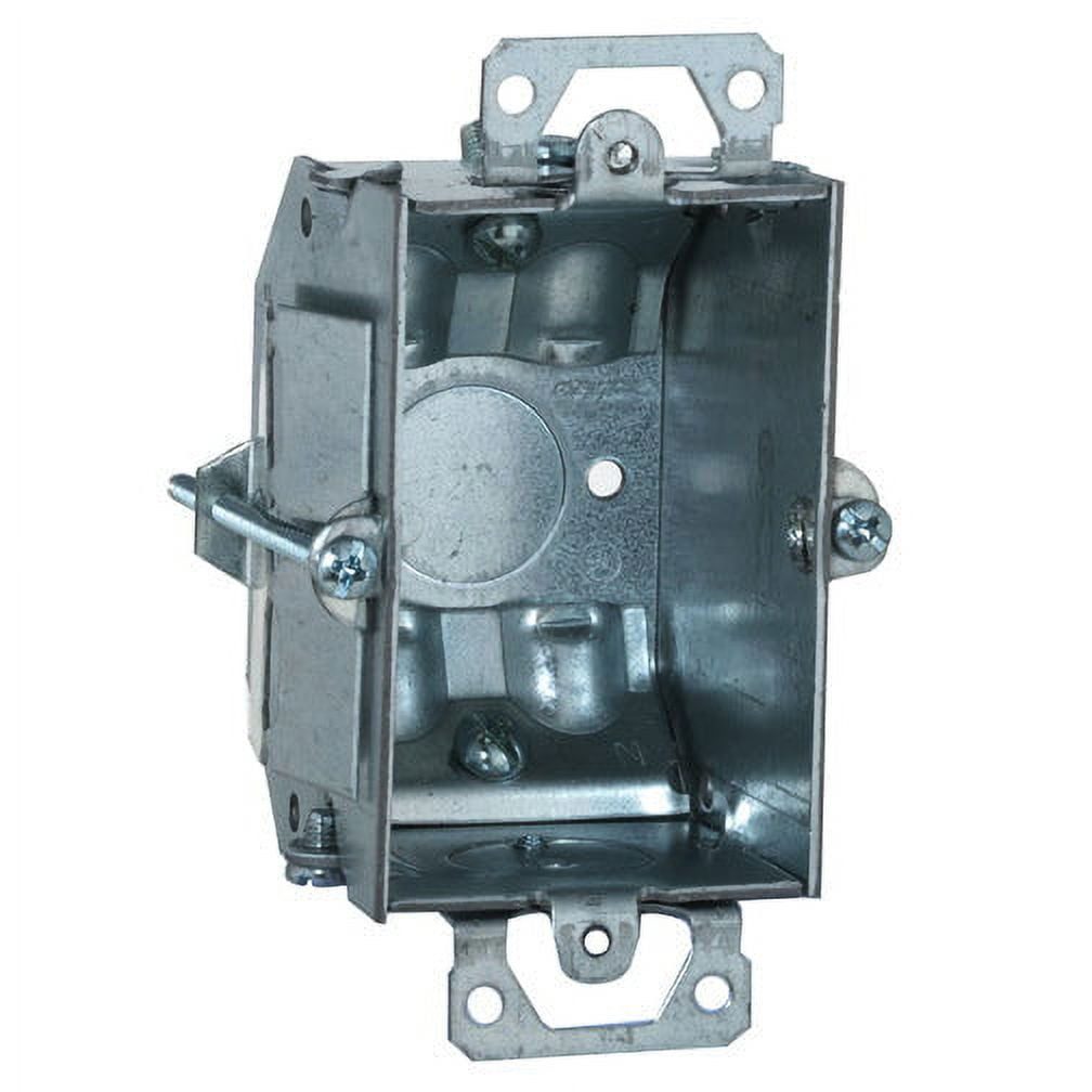 RACO 487 Tigergrip Old Work Switch Box, Nonmetallic Sheathed Clamp, 3 ...