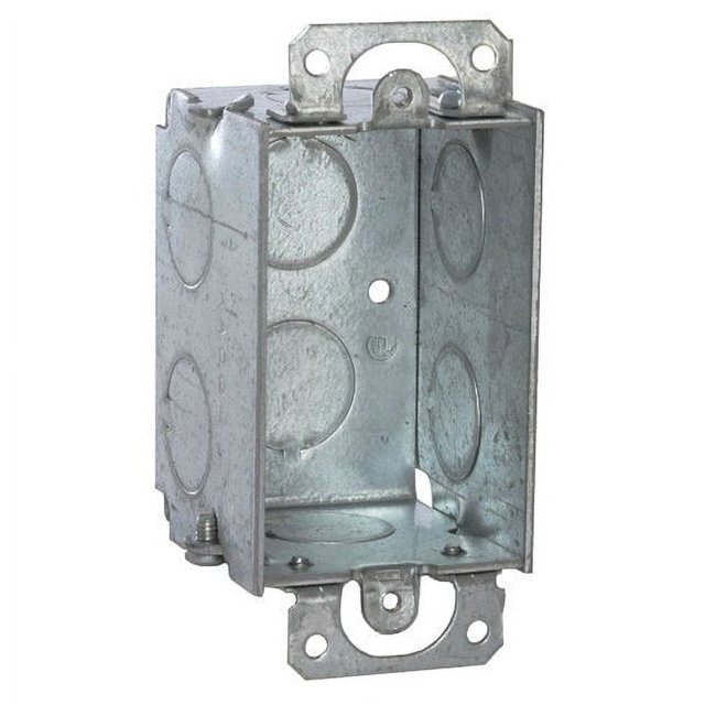 RACO 8420 Steel Gangable Switch Box, 3" x 2" Deep, Each - Walmart.com
