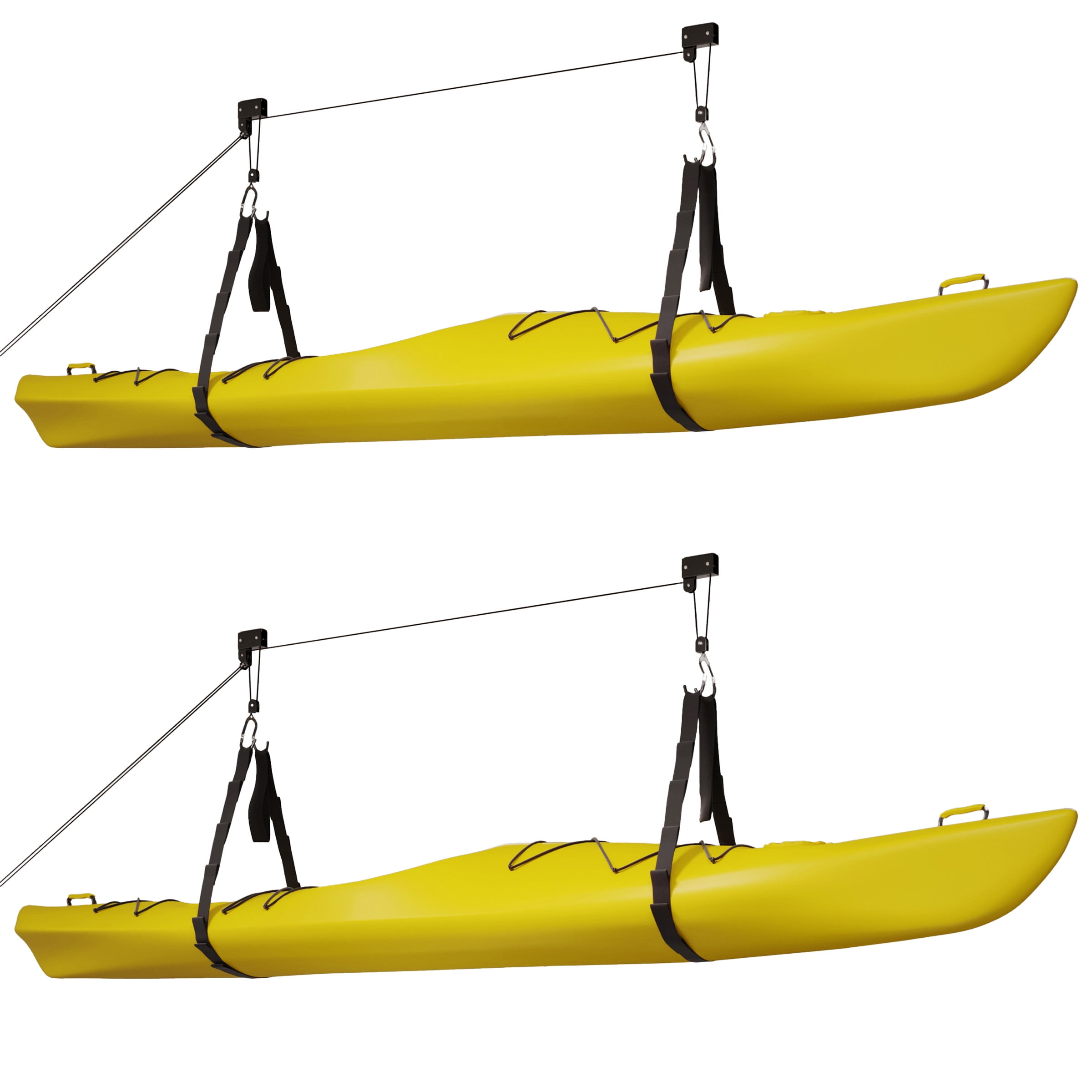 RAD Sportz Overhead Kayak Hoist Pulley System for 12 ft Ceilings ...