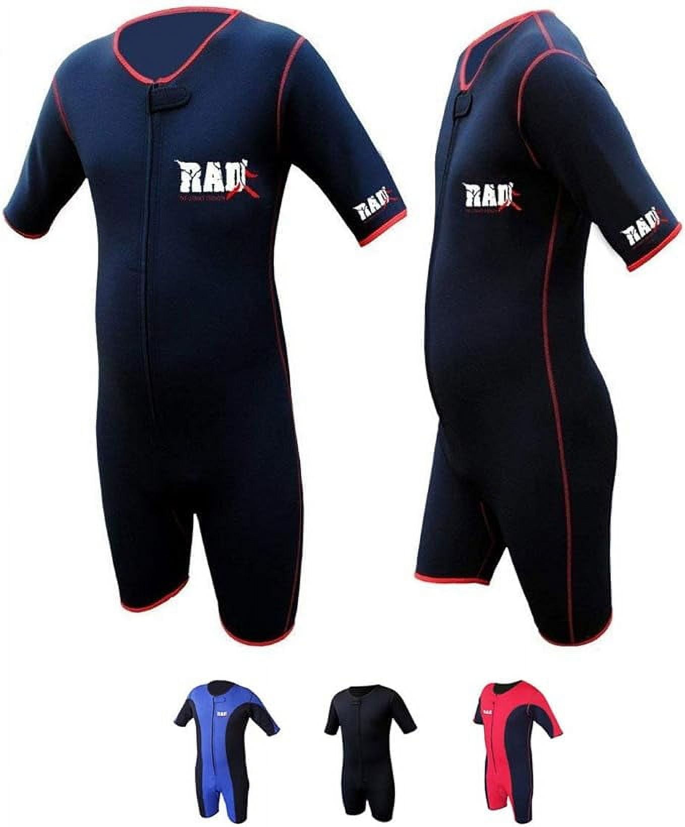 RAD Sweat Suit Neoprene Weight Loss Sauna Suit Workout Fitness Slimming ...