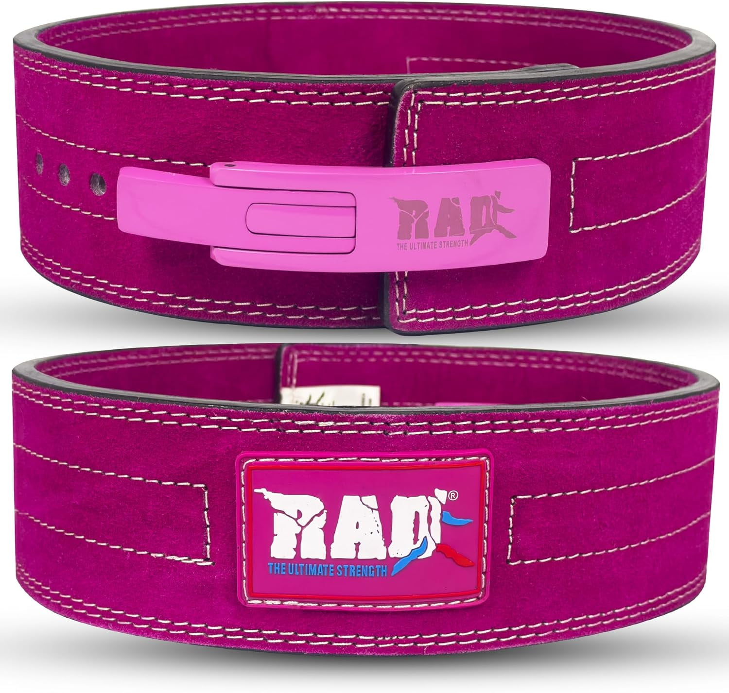 RAD Weight Lifting Belt for Powerlifting and Deadlifting - Adjustable ...