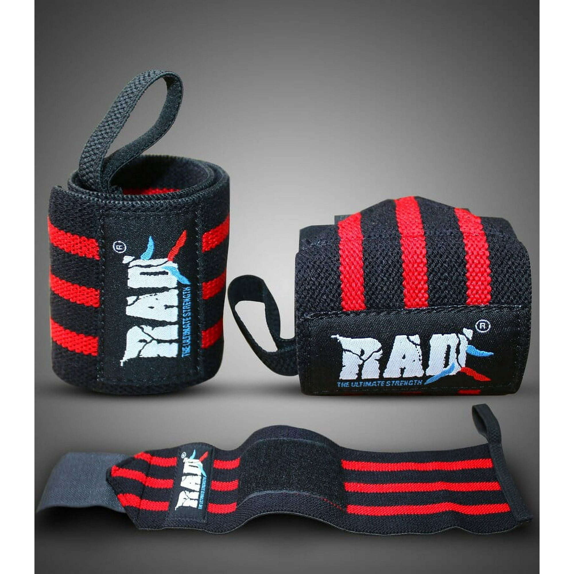 RAD Weight Lifting Training Wraps Wrist Support Gym Fitness Bandage ...
