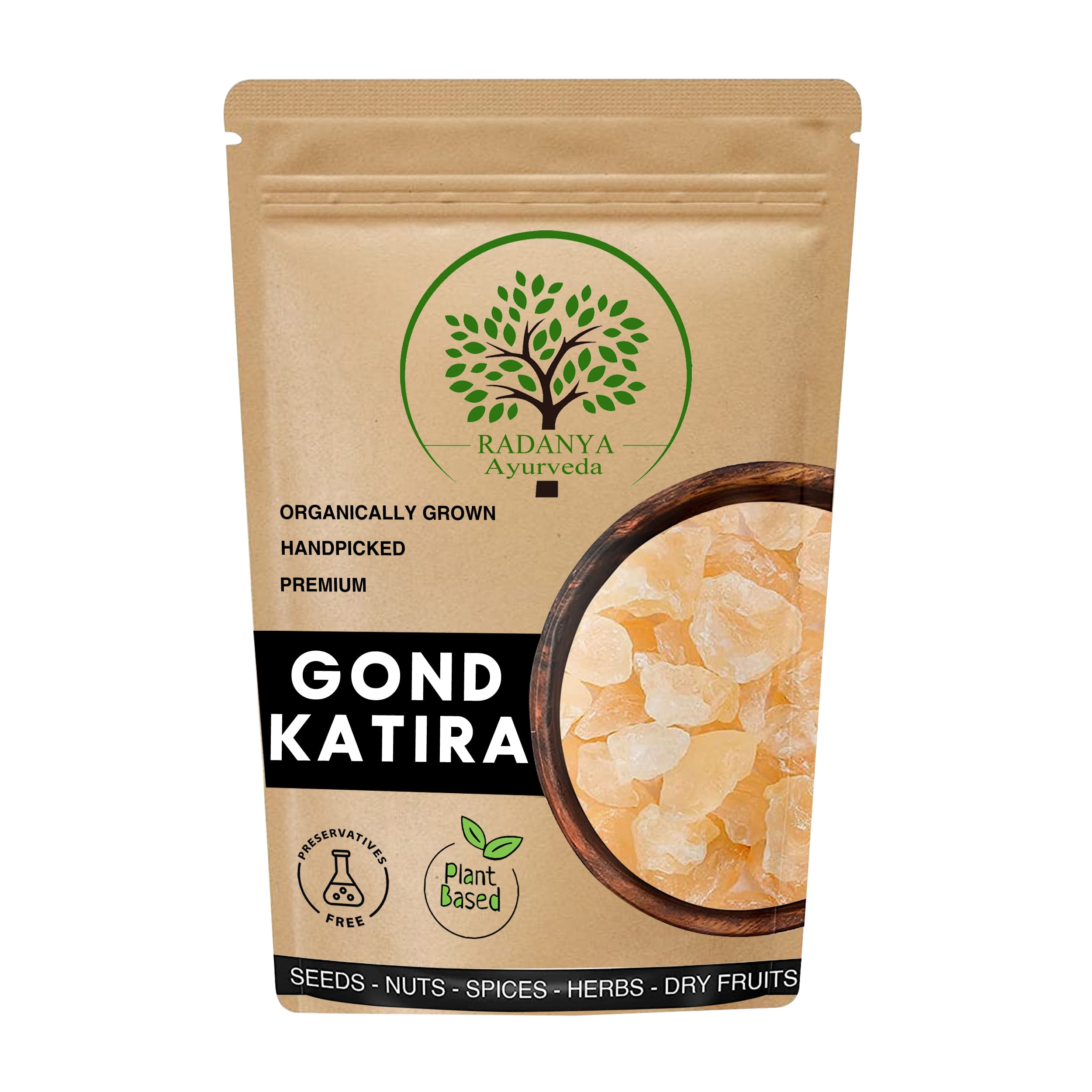 RADANYA Ayurveda Gond Katira Pure Organic - 400 Gm (Edible Gum ...