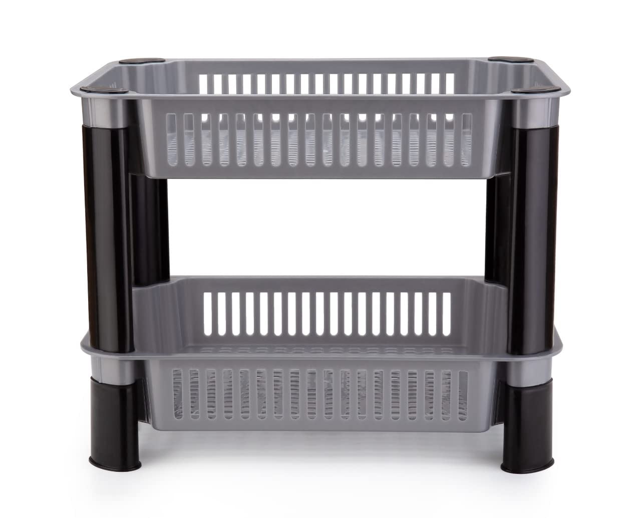 RADHE TRADE Plastic Storage Rack for Kitchen Corner Kitchen Storage ...