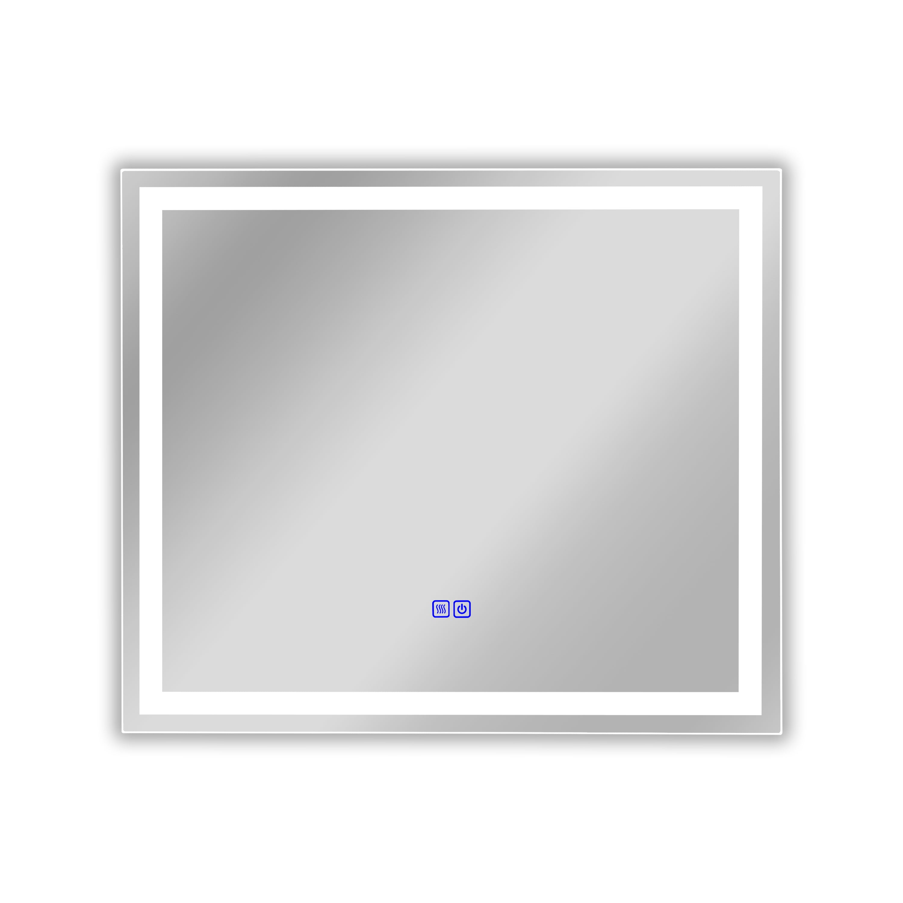 RADIANCE goods Back Lit Rectangular TouchScreen LED Mirror 3 Color ...
