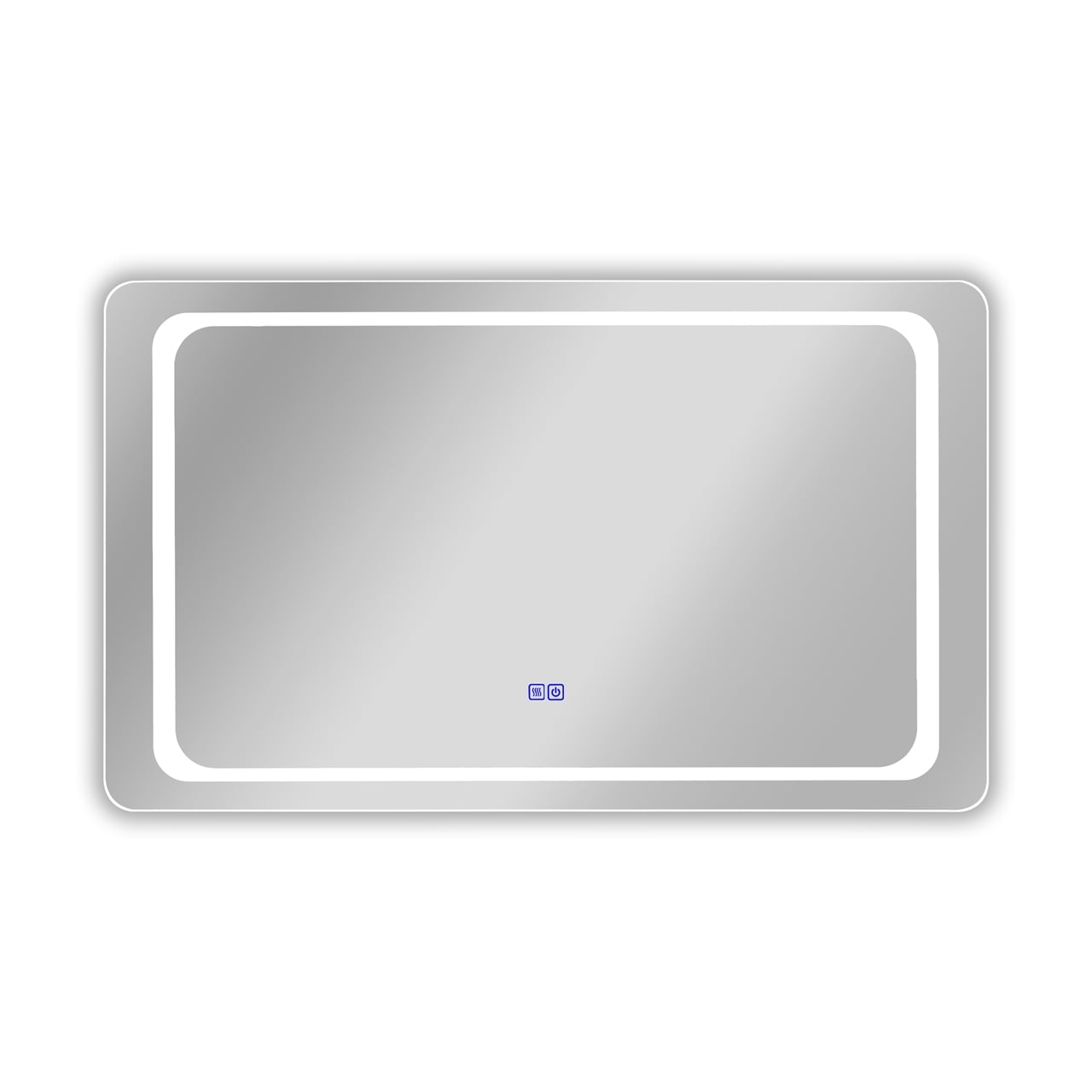 RADIANCE goods Back Lit Rectangular TouchScreen LED Mirror 3 Color ...