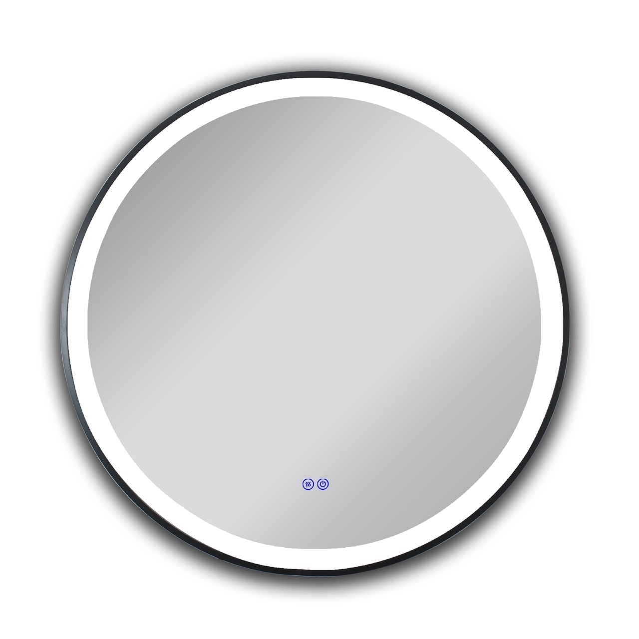 RADIANCE goods Embedded Round TouchScreen LED Mirror 3 Color ...