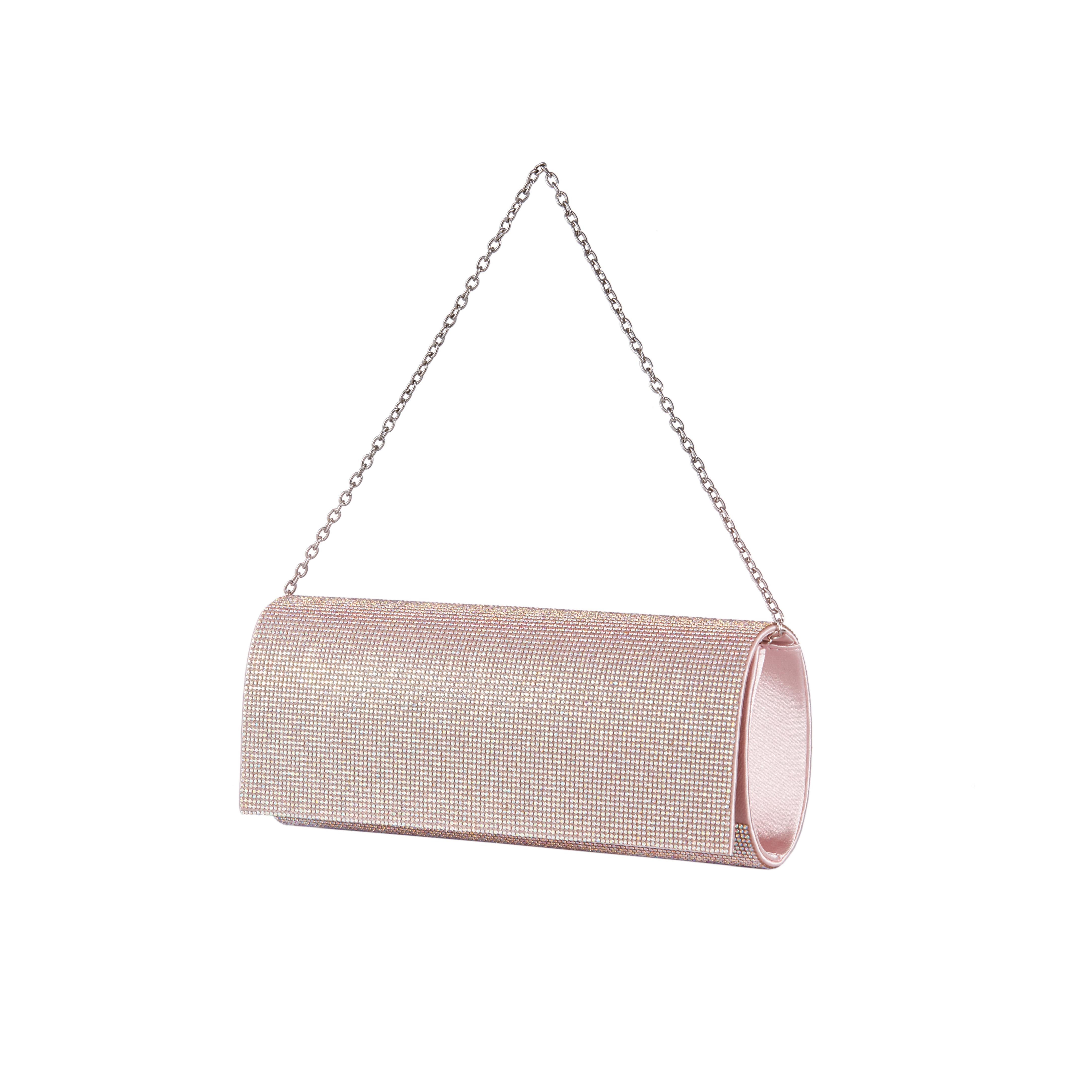 RADIANT RHINESTONE ENVELOPE CLUTCH BAG, TINA BAG IRIDESCENT - Walmart.com