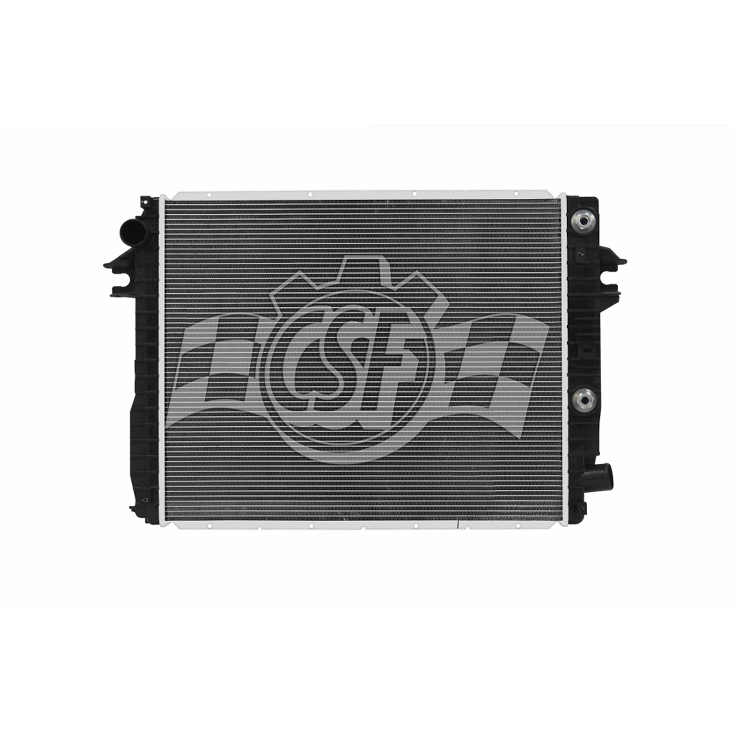 RADIATOR; 6.7 LITER L6; AUTOMATIC TRANSMISSION; PLATE TOC; PLASTIC AND ...