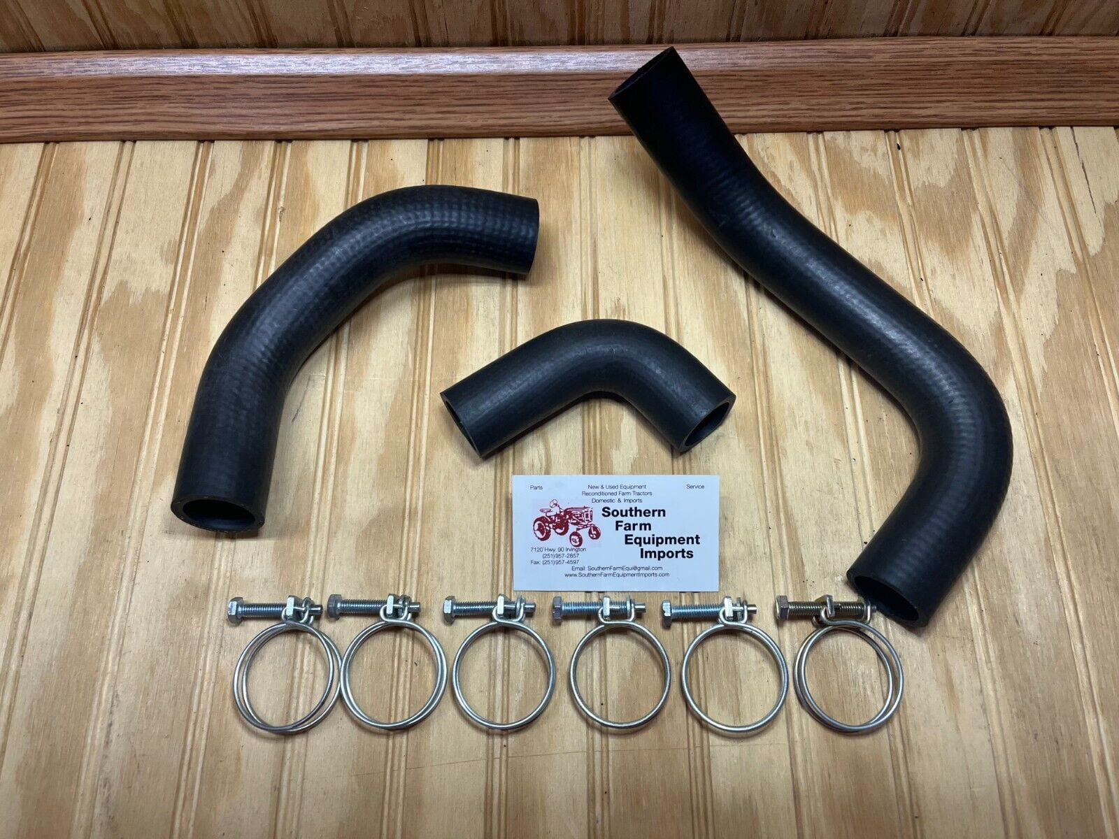 RADIATOR HOSE KIT FOR YANMAR YM2210, YM2210D, 240, 240D 2T90,2TR20A ...