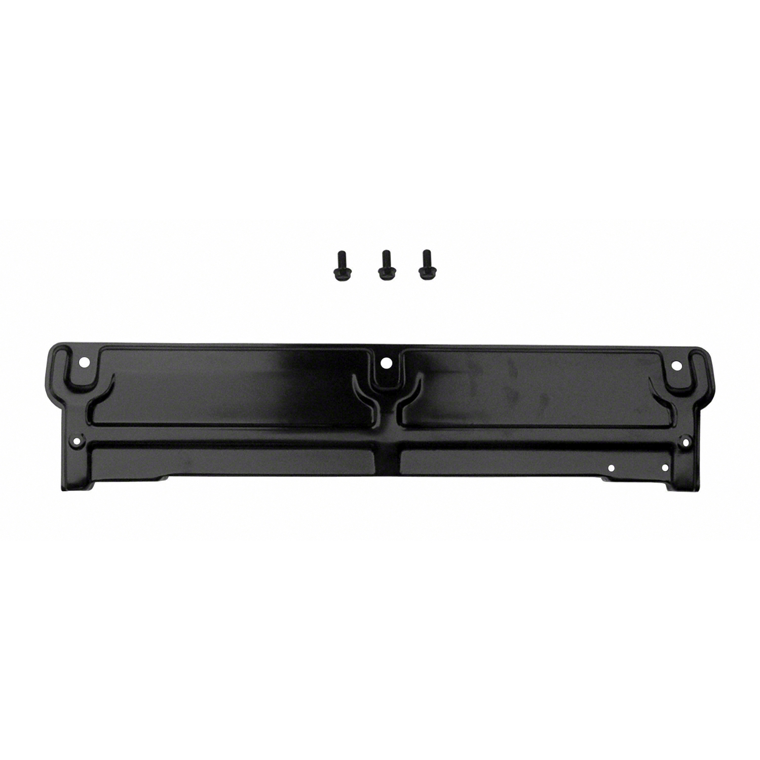 RADIATOR SUPPORT TOP PANEL; BLACK; FOR MODELS WITHOUT A/C; MADE OF ...