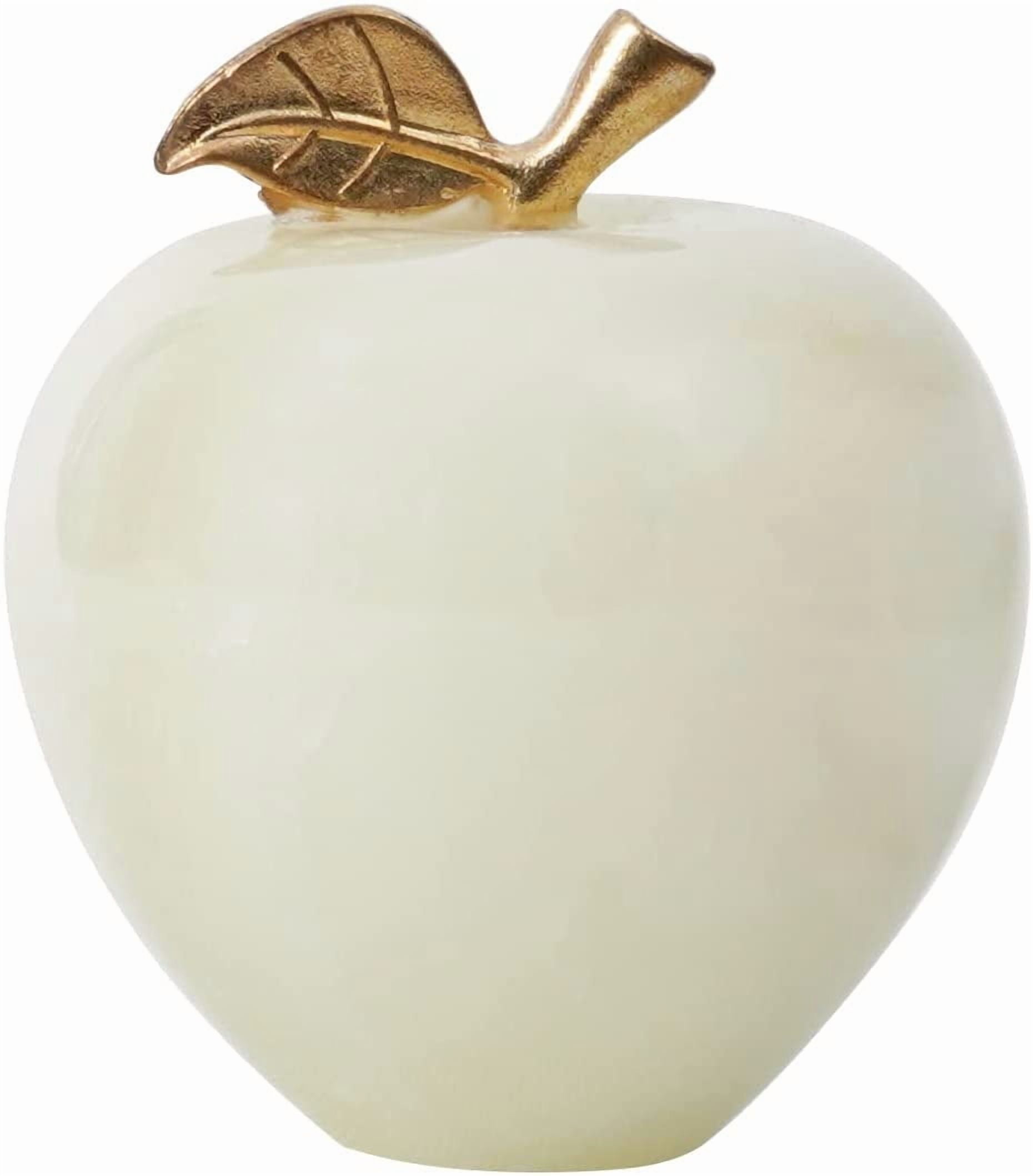 RADICALn Handcrafted White Onyx Marble Paperweight - Home & Office ...