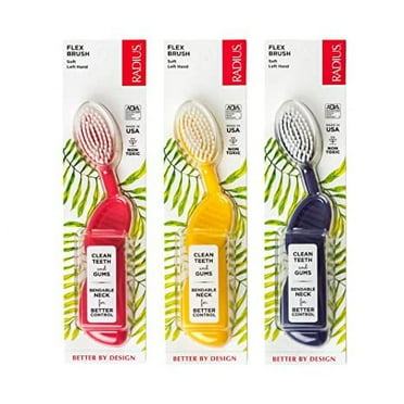 Big Brush, Right Hand, Marble, 1 Toothbrush, RADIUS - Walmart.com