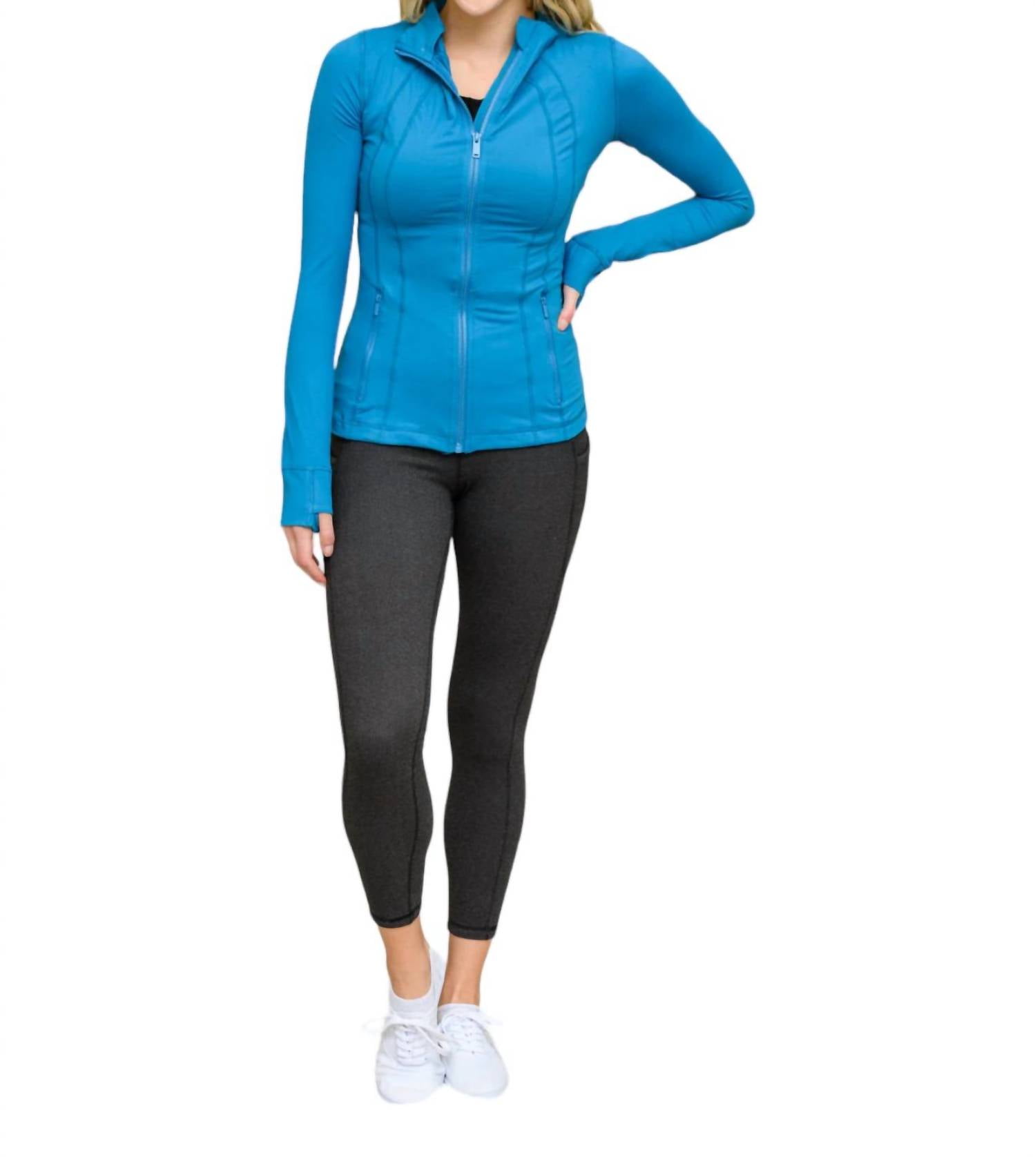 Rae Mode Staying Swift Activewear Jacket - Walmart.com